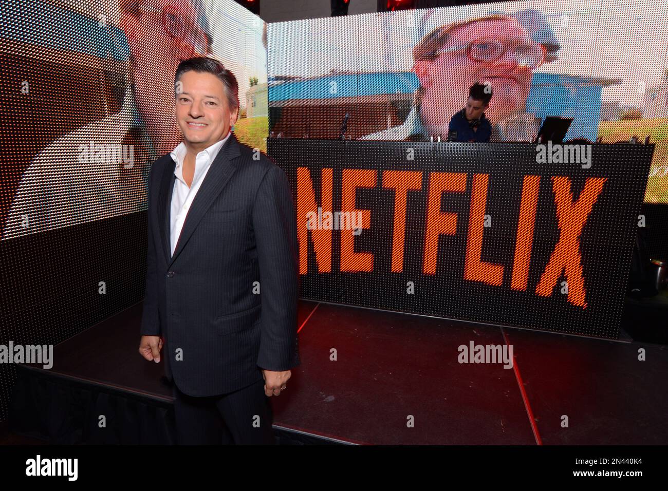 Ted Sarandos, Chief Content Officer of Netflix seen at the Netflix ...