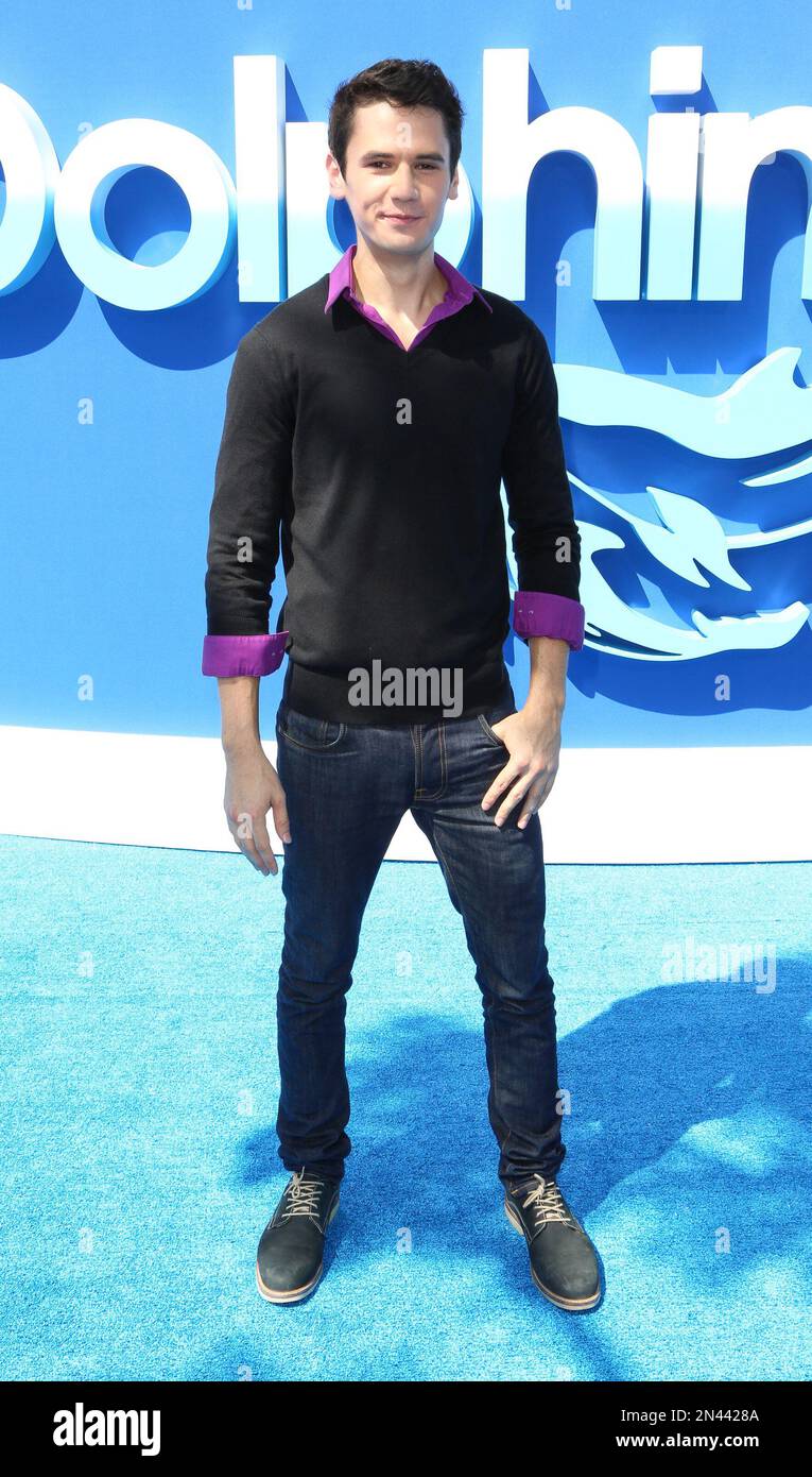 Monty Geer seen at the LA Premiere of "Dolphin Tale 2" on Sunday ...