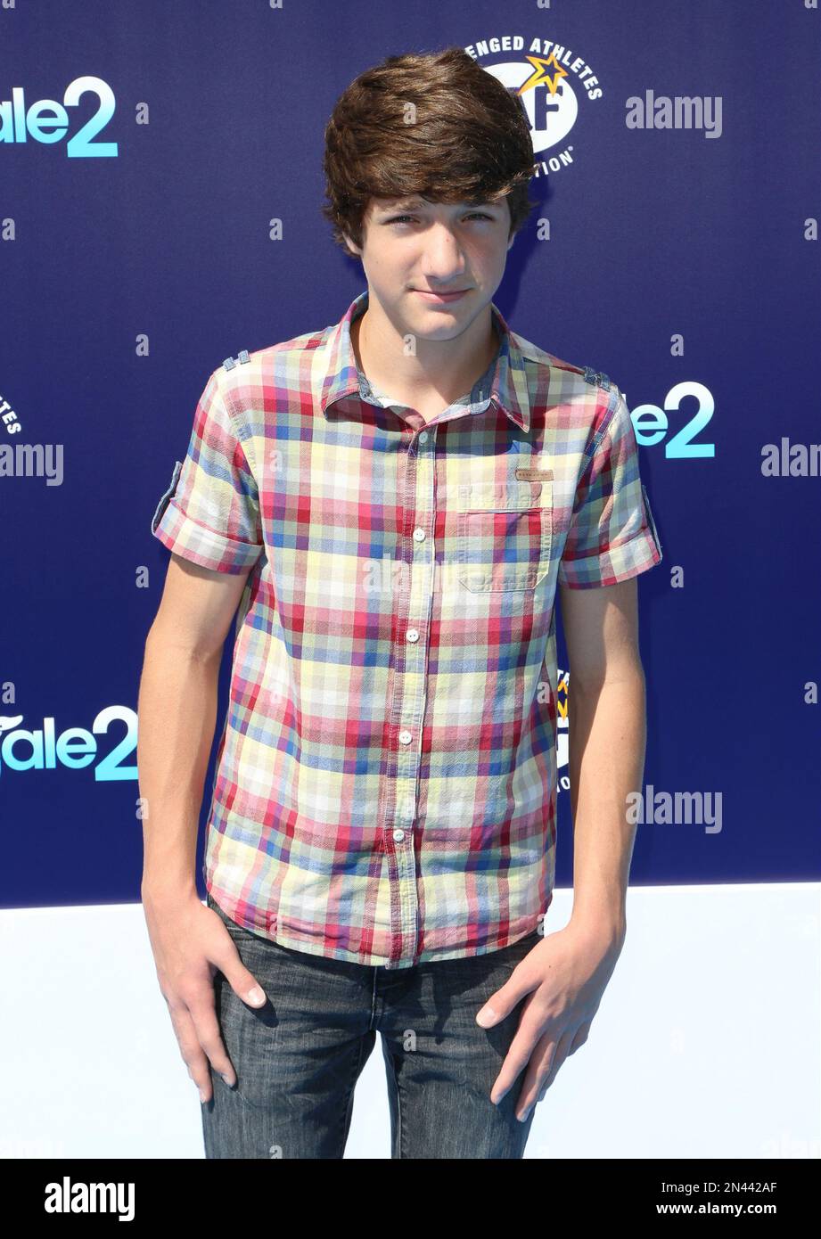 Jake Short seen at the LA Premiere of "Dolphin Tale 2" on Sunday ...