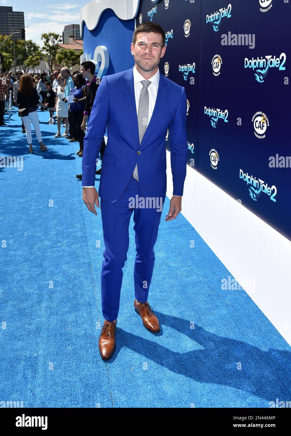 Austin Stowell seen at the Los Angeles Premiere of Warner Bros ...