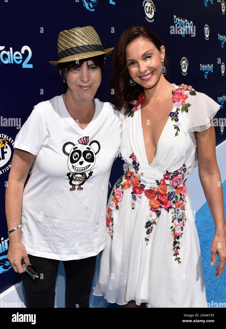 Diane Warren and Ashley Judd seen at the Los Angeles Premiere of Warner ...