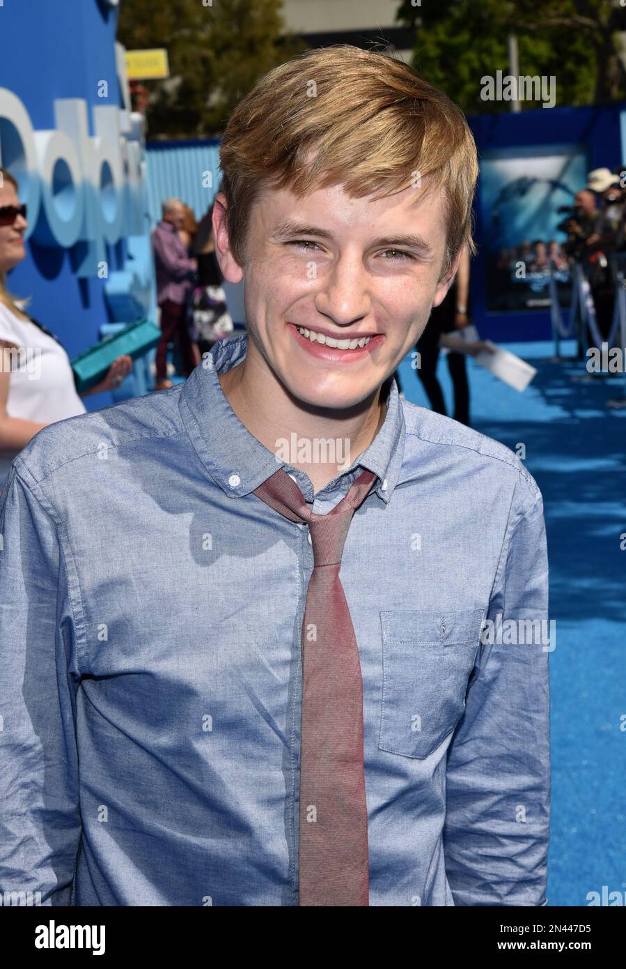 Nathan Gamble seen at the Los Angeles Premiere of Warner Bros. Pictures ...
