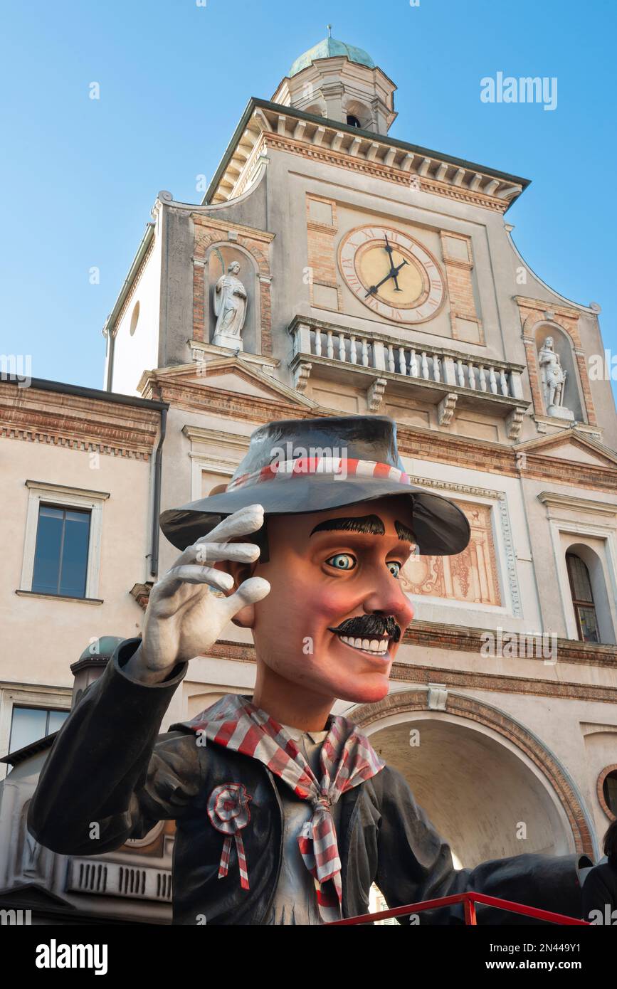 Italy, Lombardy, Crema, Carnival, Allegorical Float Gaget Typical Crema ...