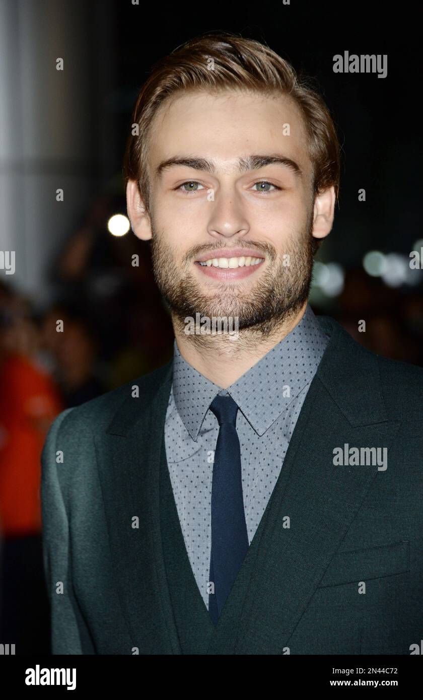Douglas Booth arrives at the premiere of "The Riot Club" on day 3 of ...