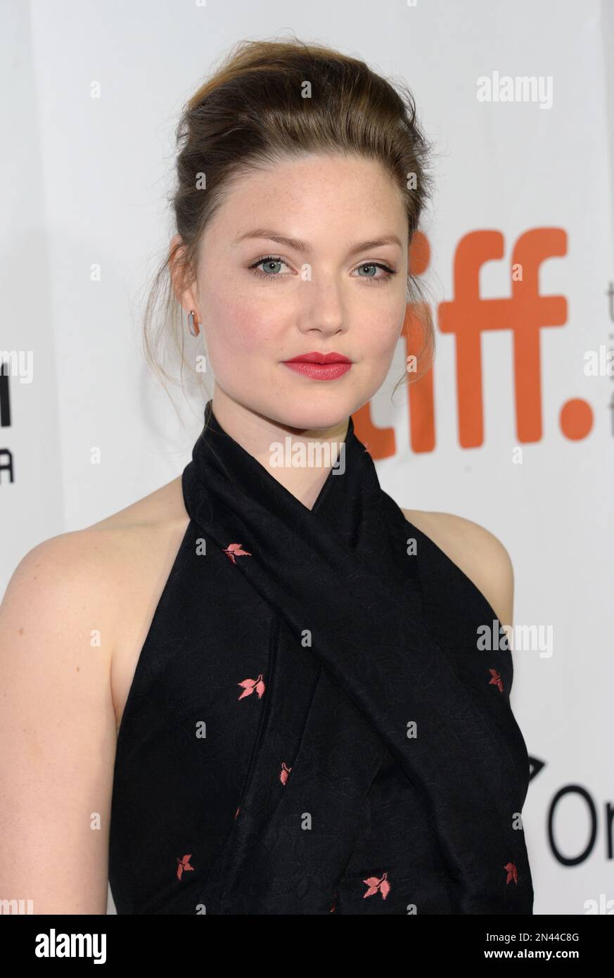 Holliday Grainger arrives at the premiere of "The Riot Club" on day 3 ...