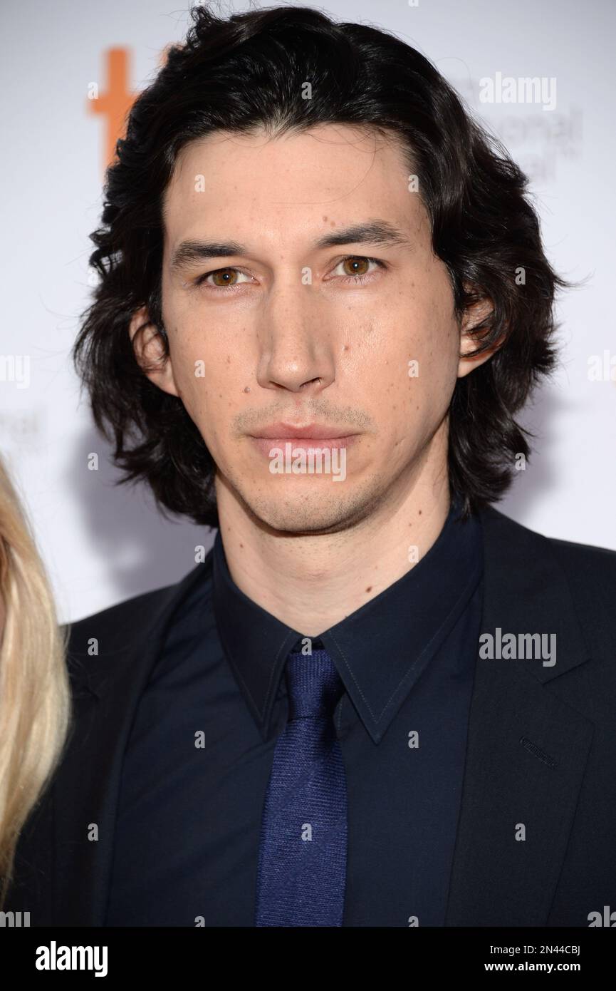 Adam Driver arrives at the premiere of "While We're Young" on day 3 of ...