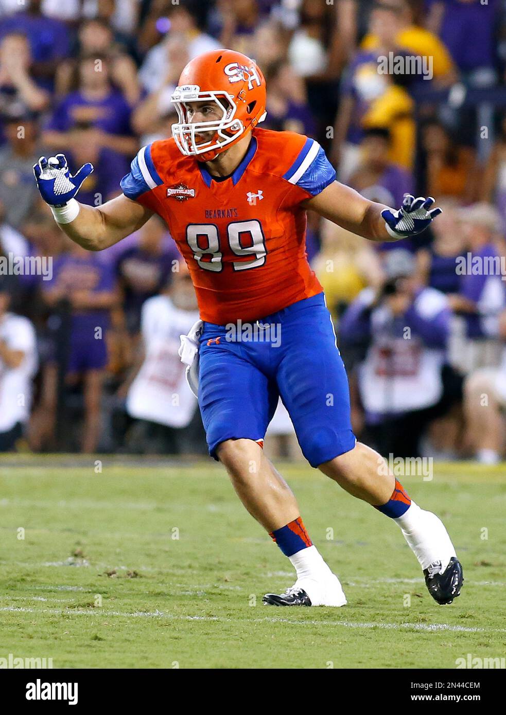 Sam Houston State tight end Shane Young (89) during the first half of ...