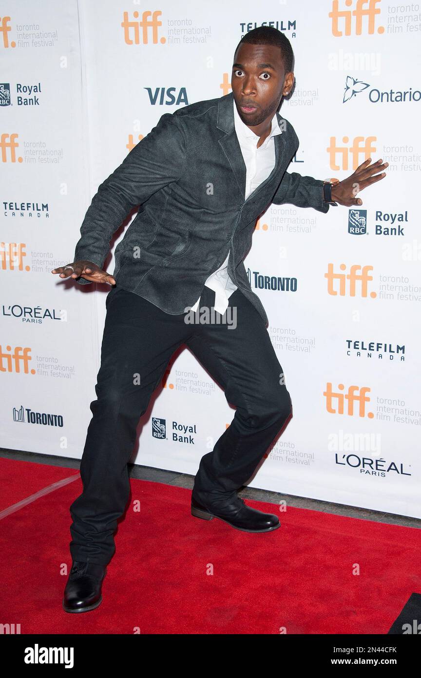 Actor Jay Pharaoh seen at the "Top Five" premiere at the Princess of ...