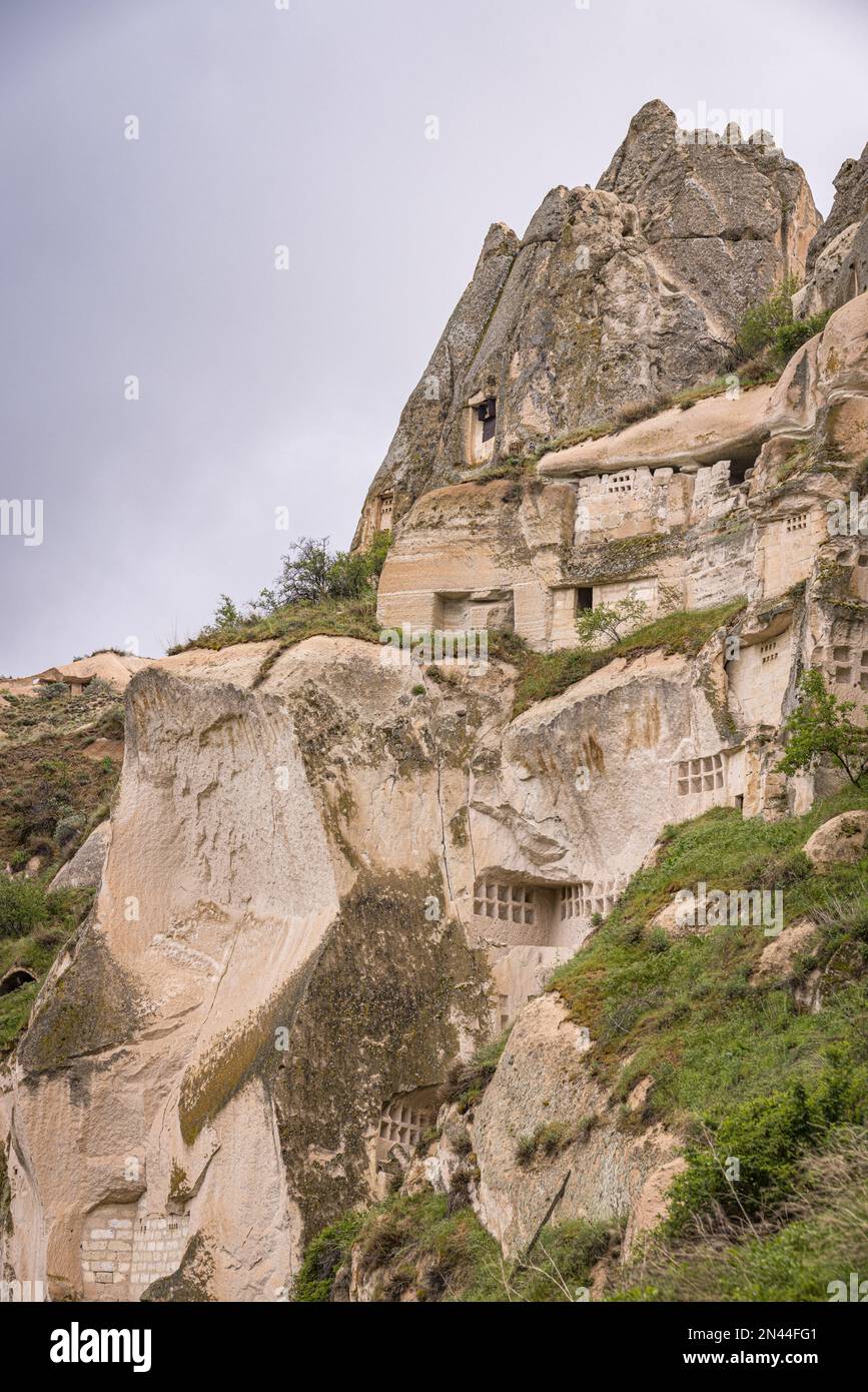 Fairy Chimneys in the Uzengi Valley, Ürgüp, Nevşehir, Turkey Stock ...