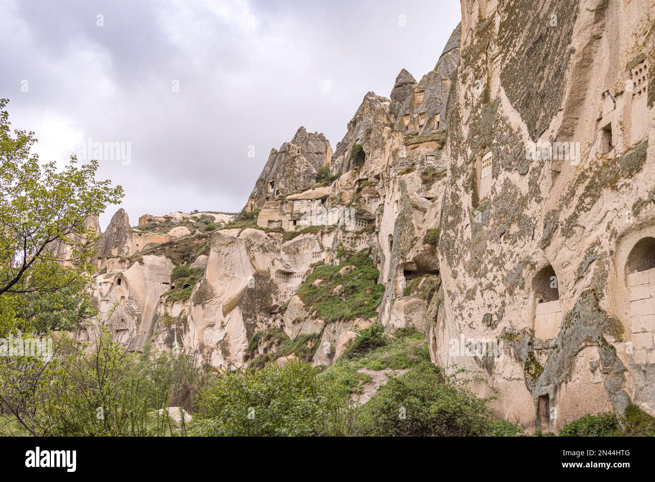 Fairy castle in green valley hi-res stock photography and images - Alamy