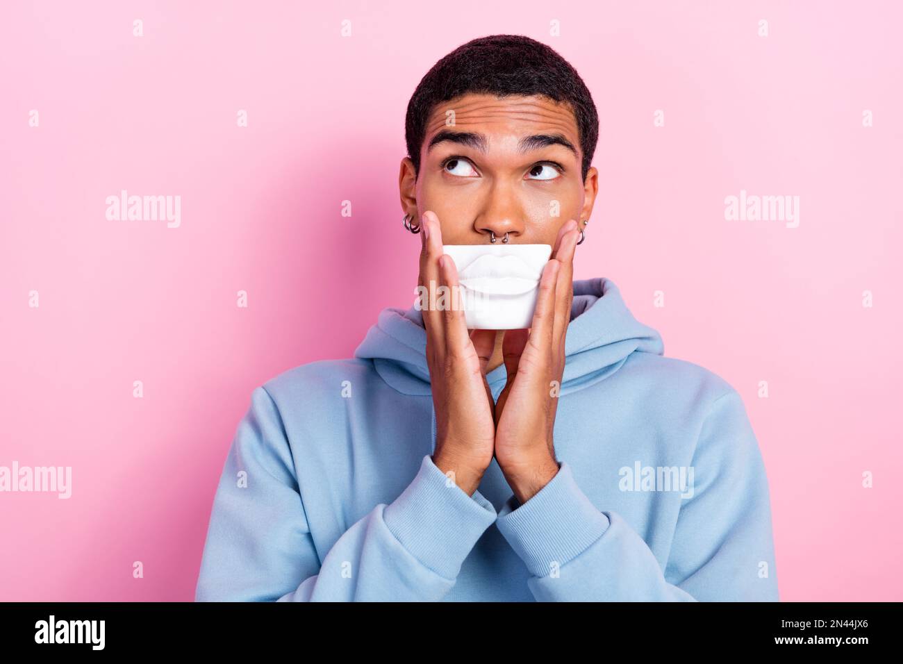 Male sculpture lips hi-res stock photography and images - Alamy