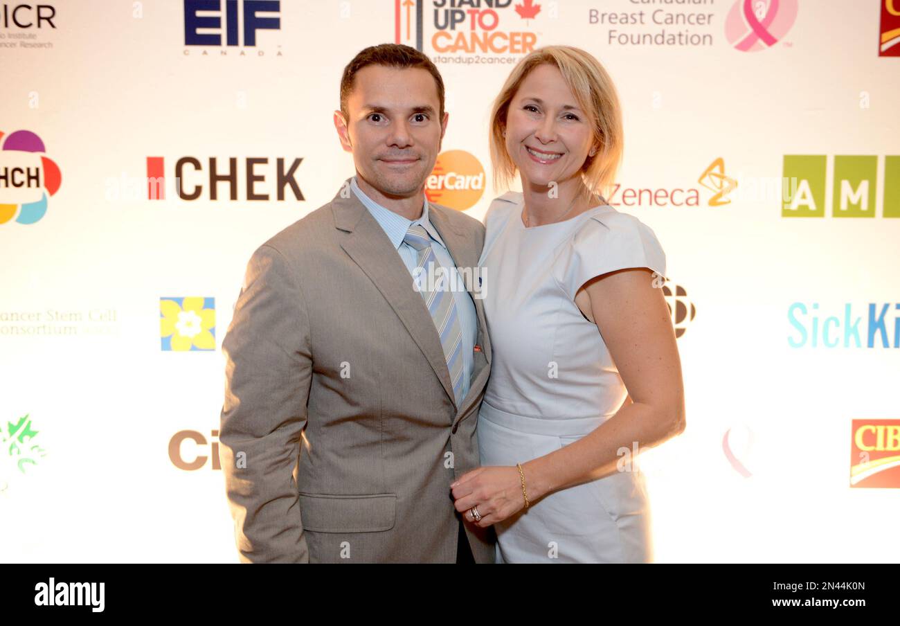 EXCLUSIVE - Dan Markou, left, and Maria Drosos attend Stand Up To ...