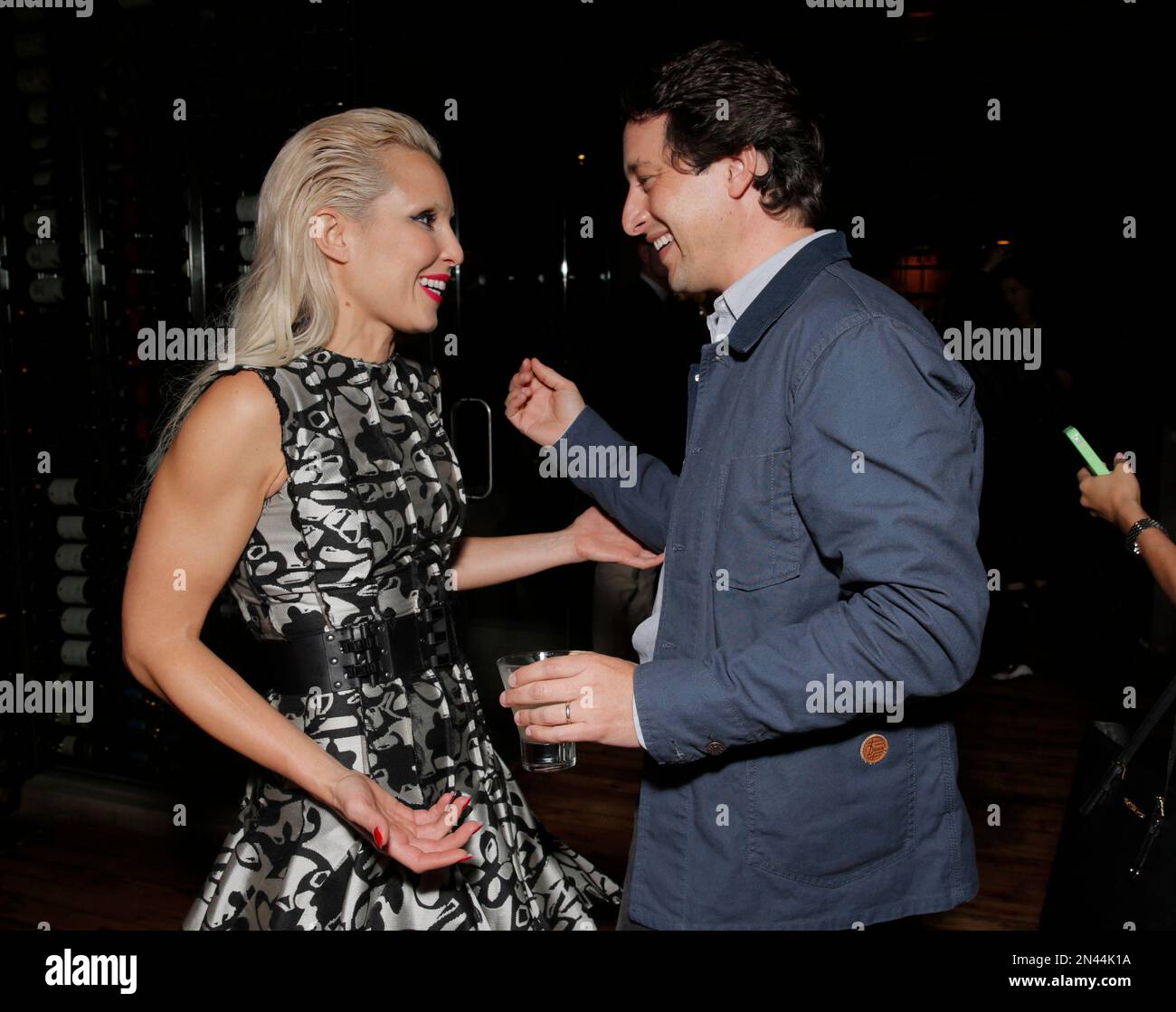 Noomi Rapace and Fox Searchlight's VP of Production David Greenbaum ...