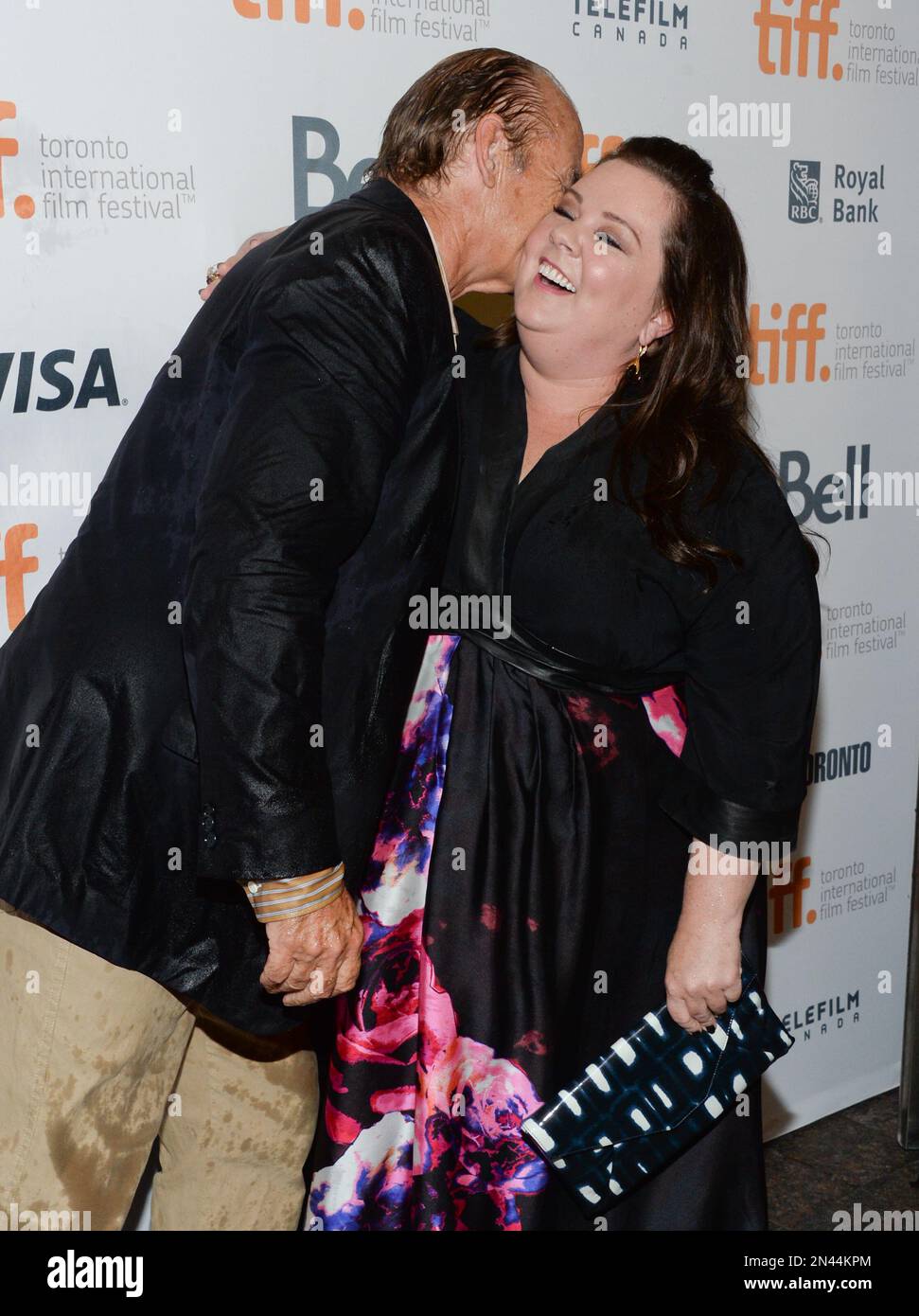 Actors Bill Murray and Melissa McCarthy arrive at the "St. Vincent ...