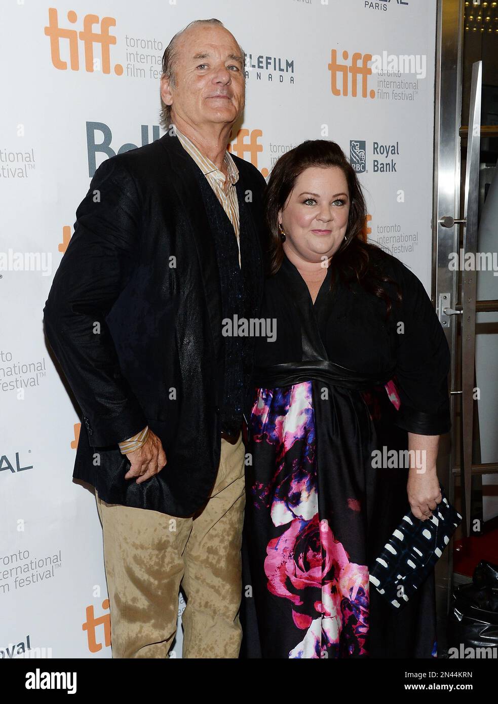 Actors Bill Murray and Melissa McCarthy arrive at the "St. Vincent ...