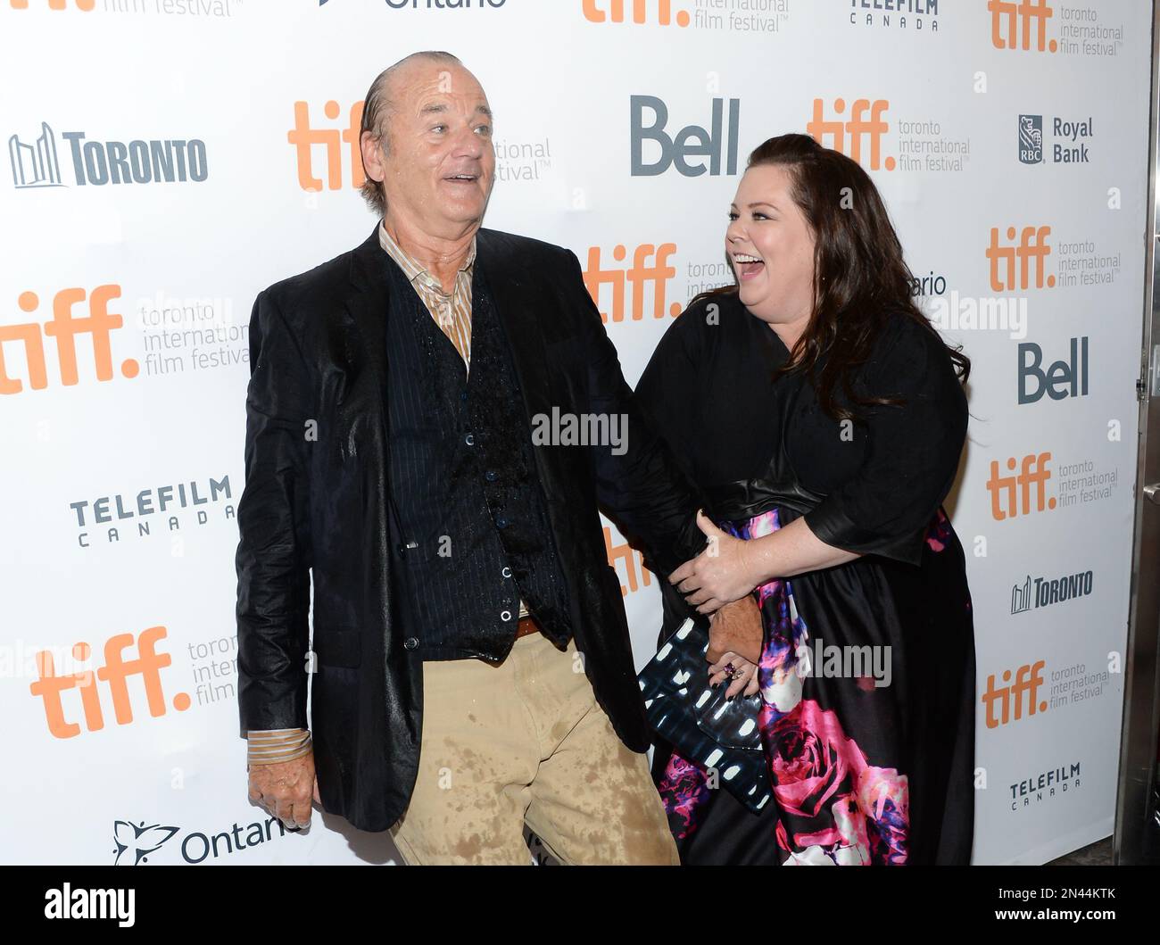 Actors Bill Murray and Melissa McCarthy arrive at the "St. Vincent ...