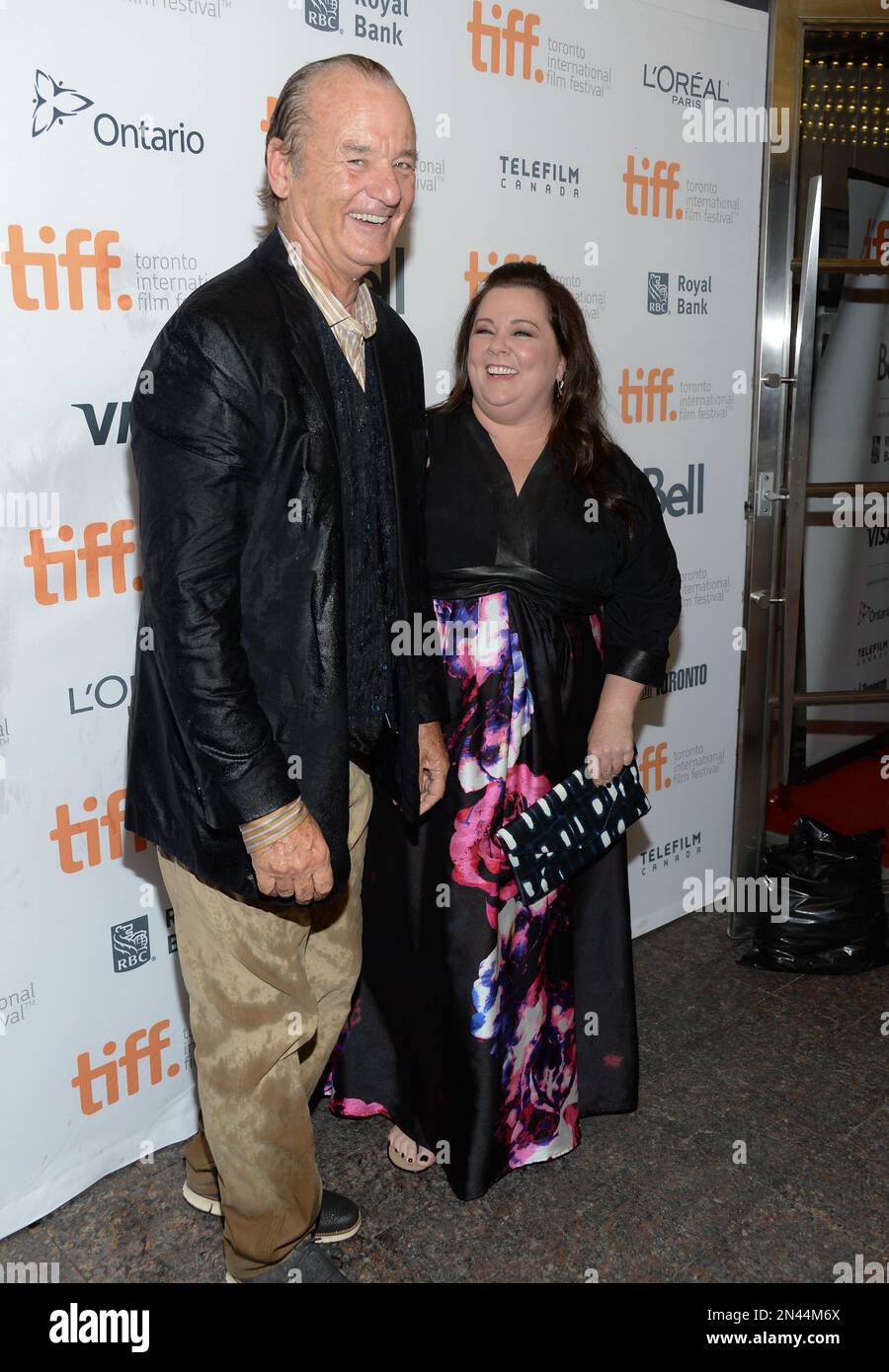 Actors Bill Murray and Melissa McCarthy arrive at the "St. Vincent ...