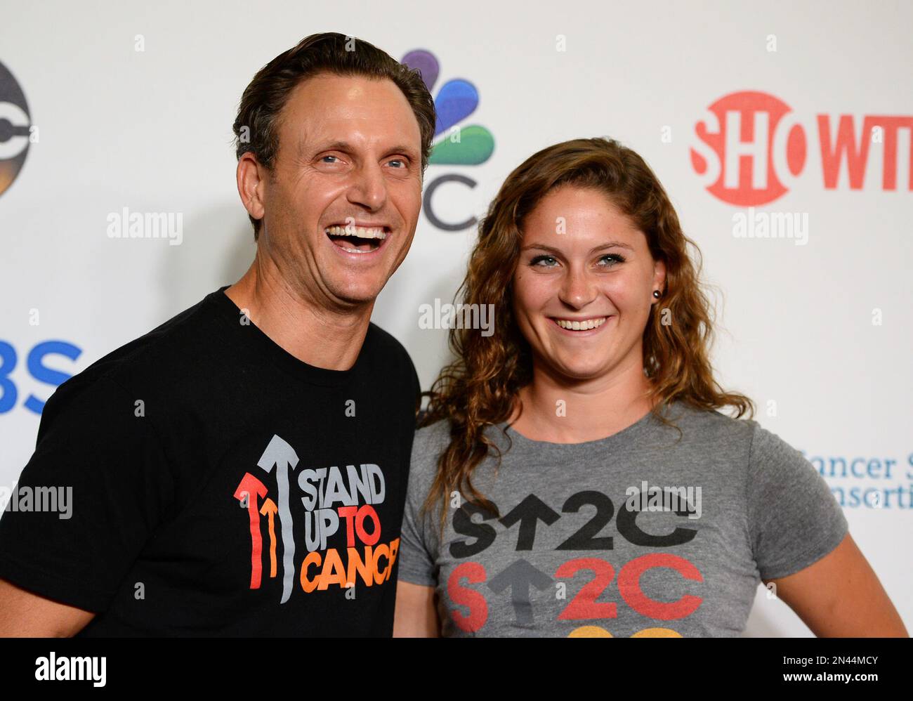 Tony Goldwyn, left, and Tess Frances Goldwyn arrive at the 4th Annual ...