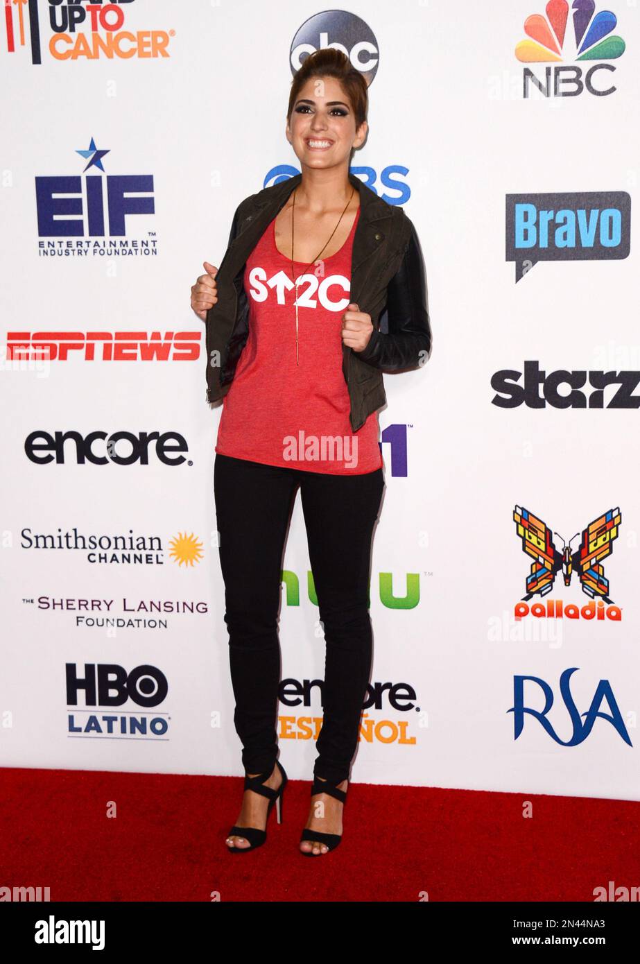 Suleika Jaouad arrives at the 4th Annual Stand Up 2 Cancer Live Benefit ...