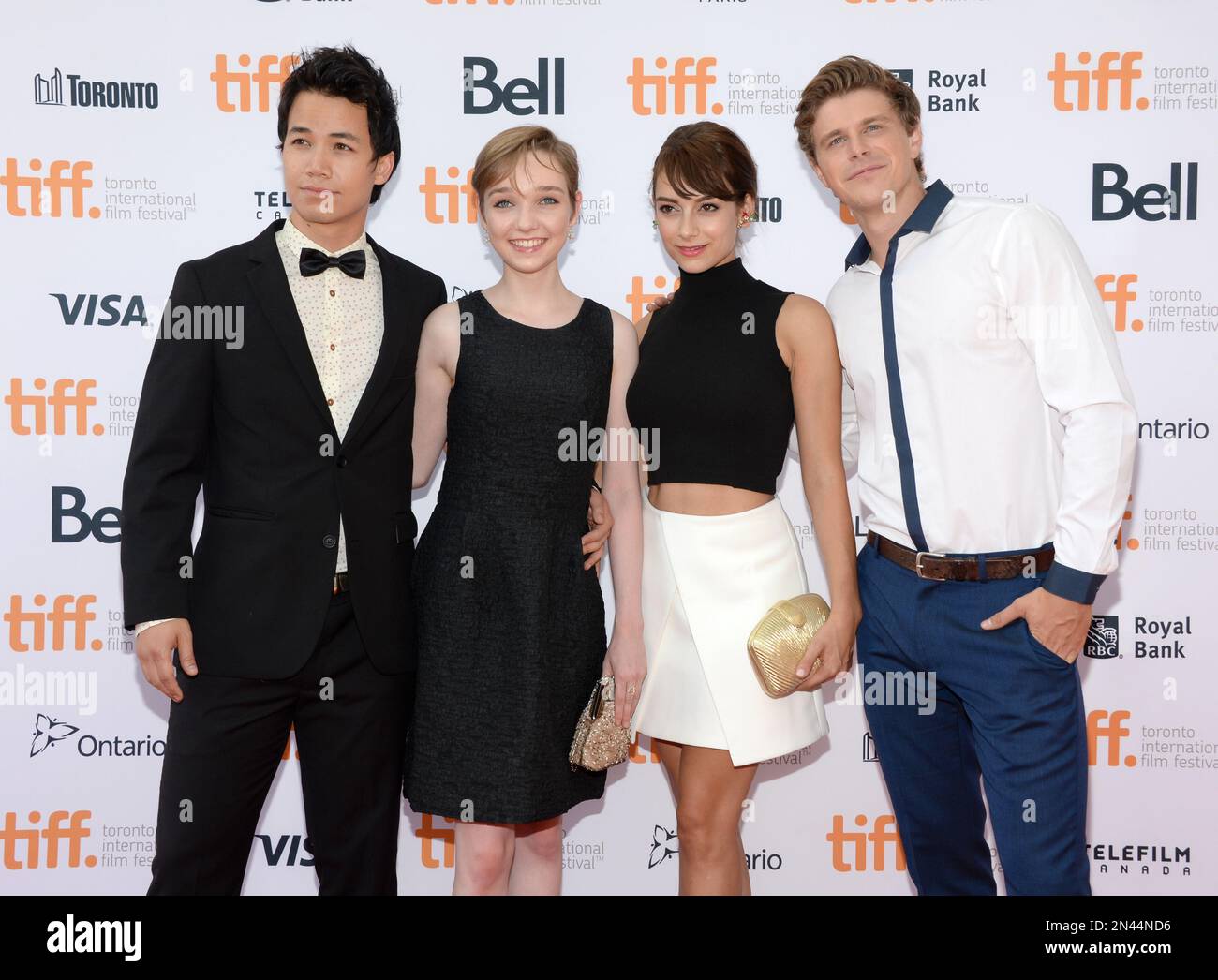 TIFF Rising Stars Shannon Kook, and from left, Julia Sarah Stone ...