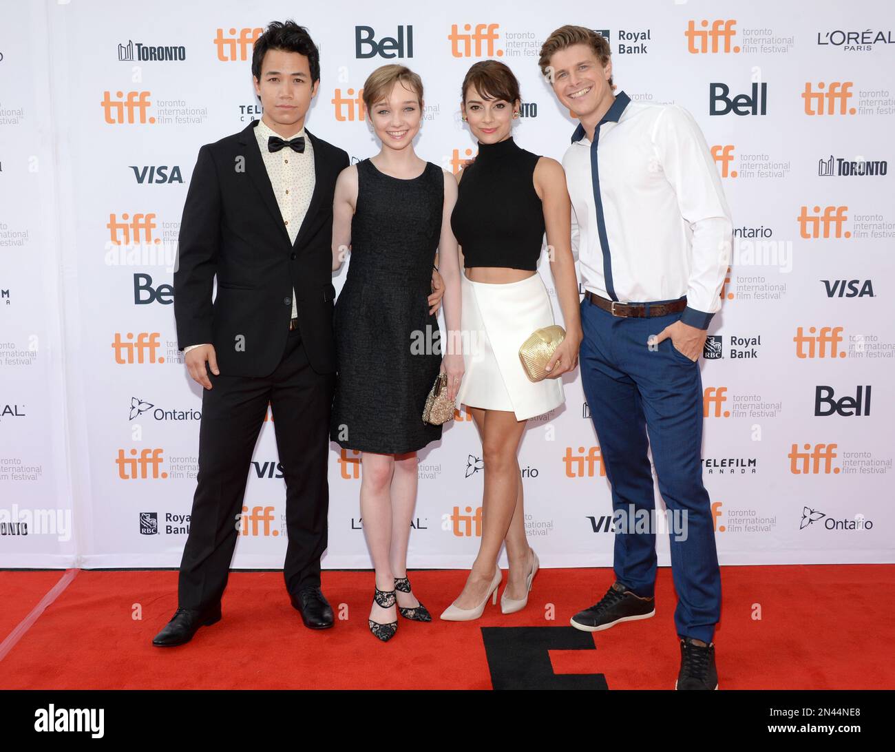 TIFF Rising Stars Shannon Kook, and from left, Julia Sarah Stone ...
