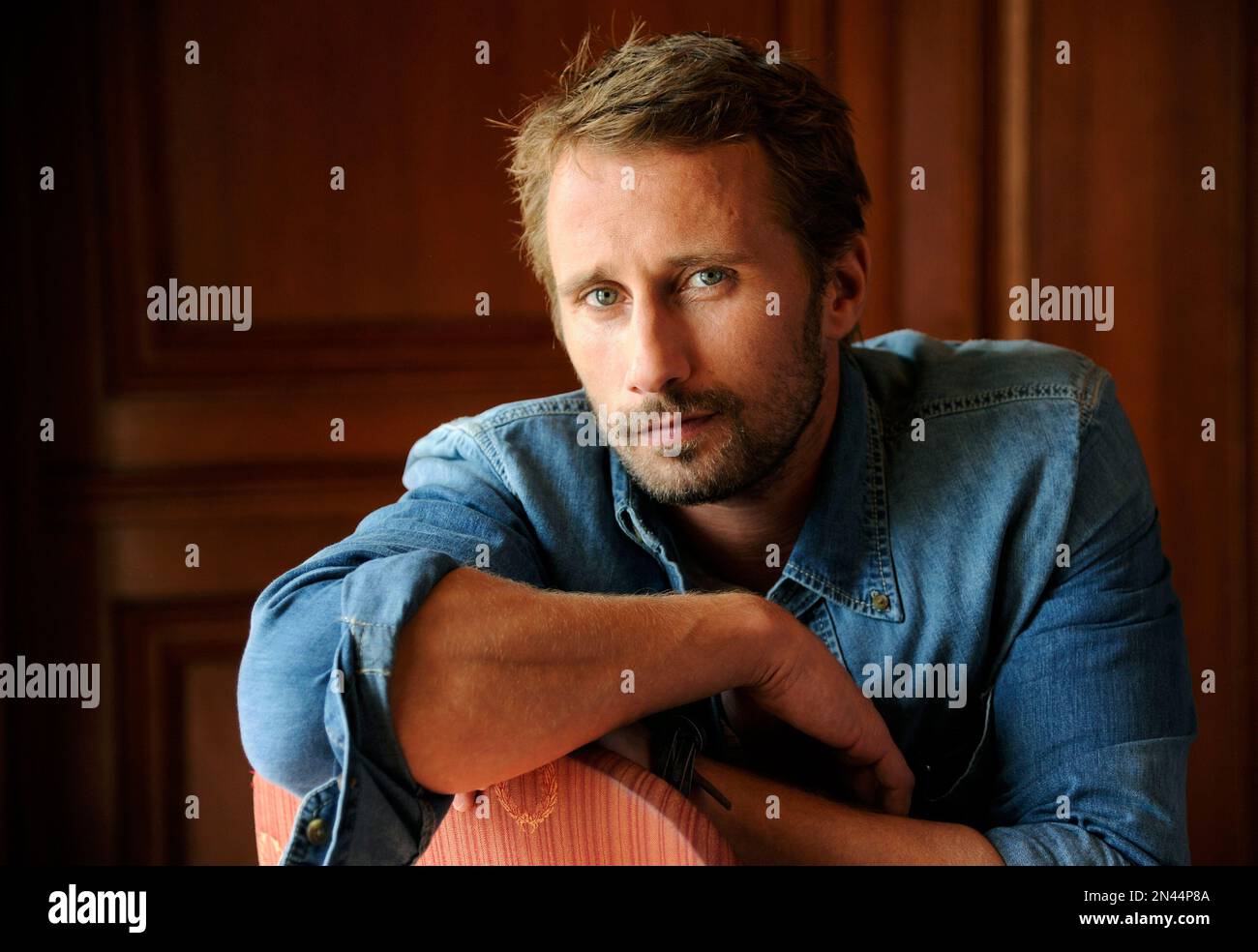 Belgian actor Matthias Schoenaerts, a cast member in the film "The Drop ...