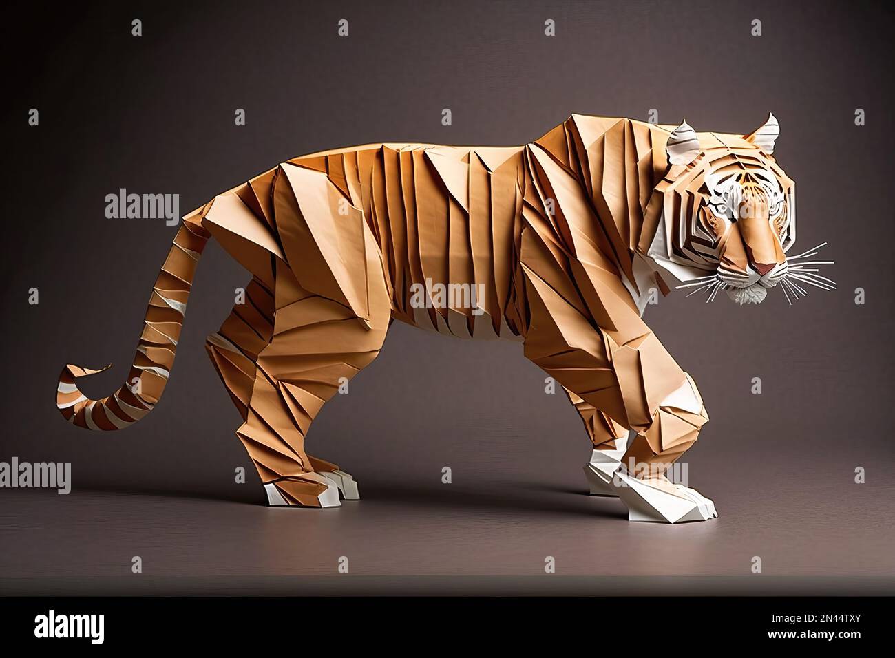 Origami tiger hi-res stock photography and images - Alamy