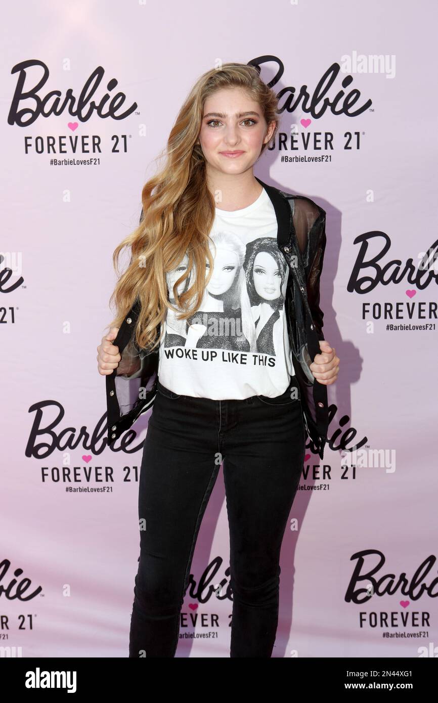 Willow Shields, star of the HUNGER GAMES franchise, celebrated with ...