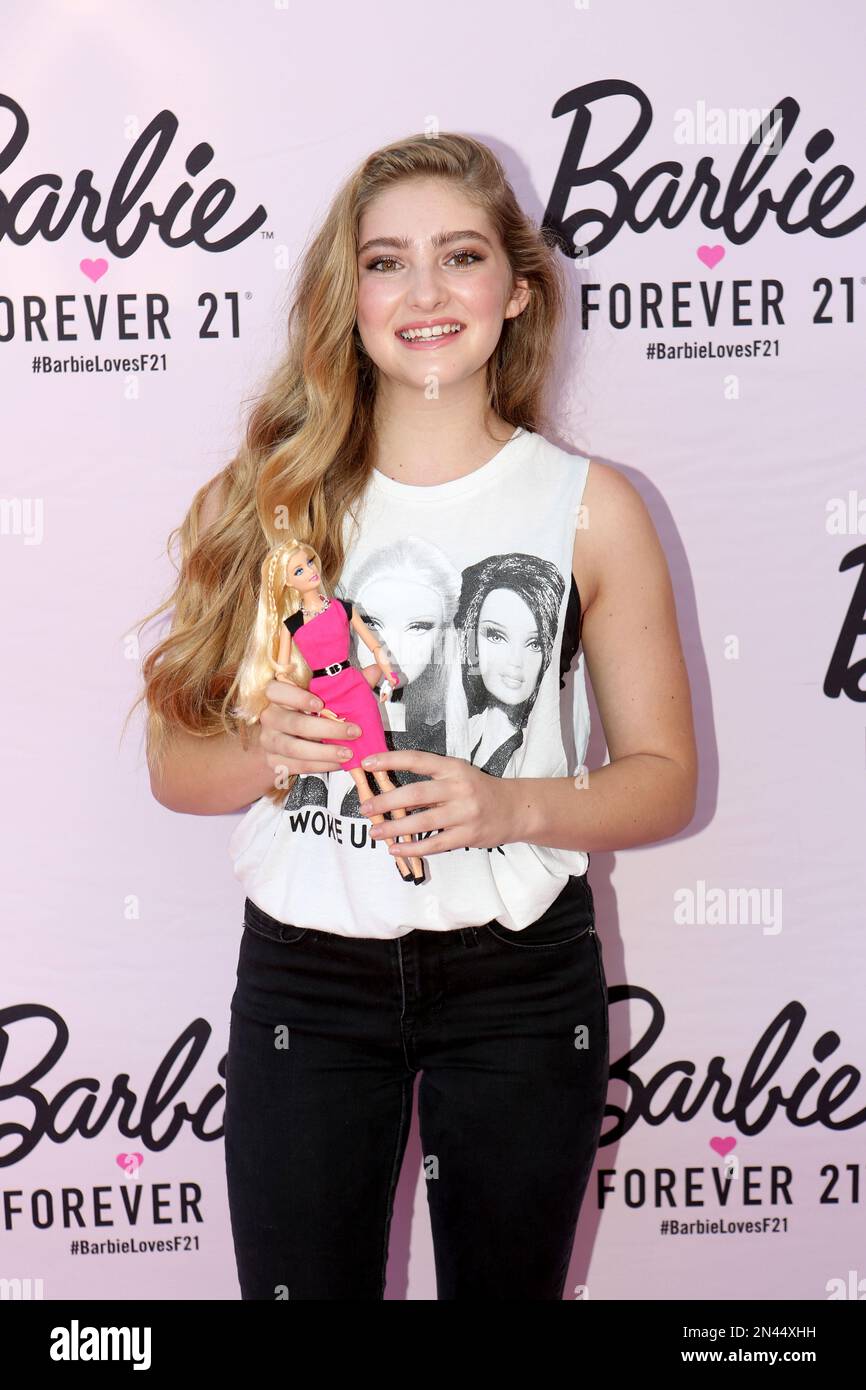 Willow Shields, star of the HUNGER GAMES franchise, celebrated with ...