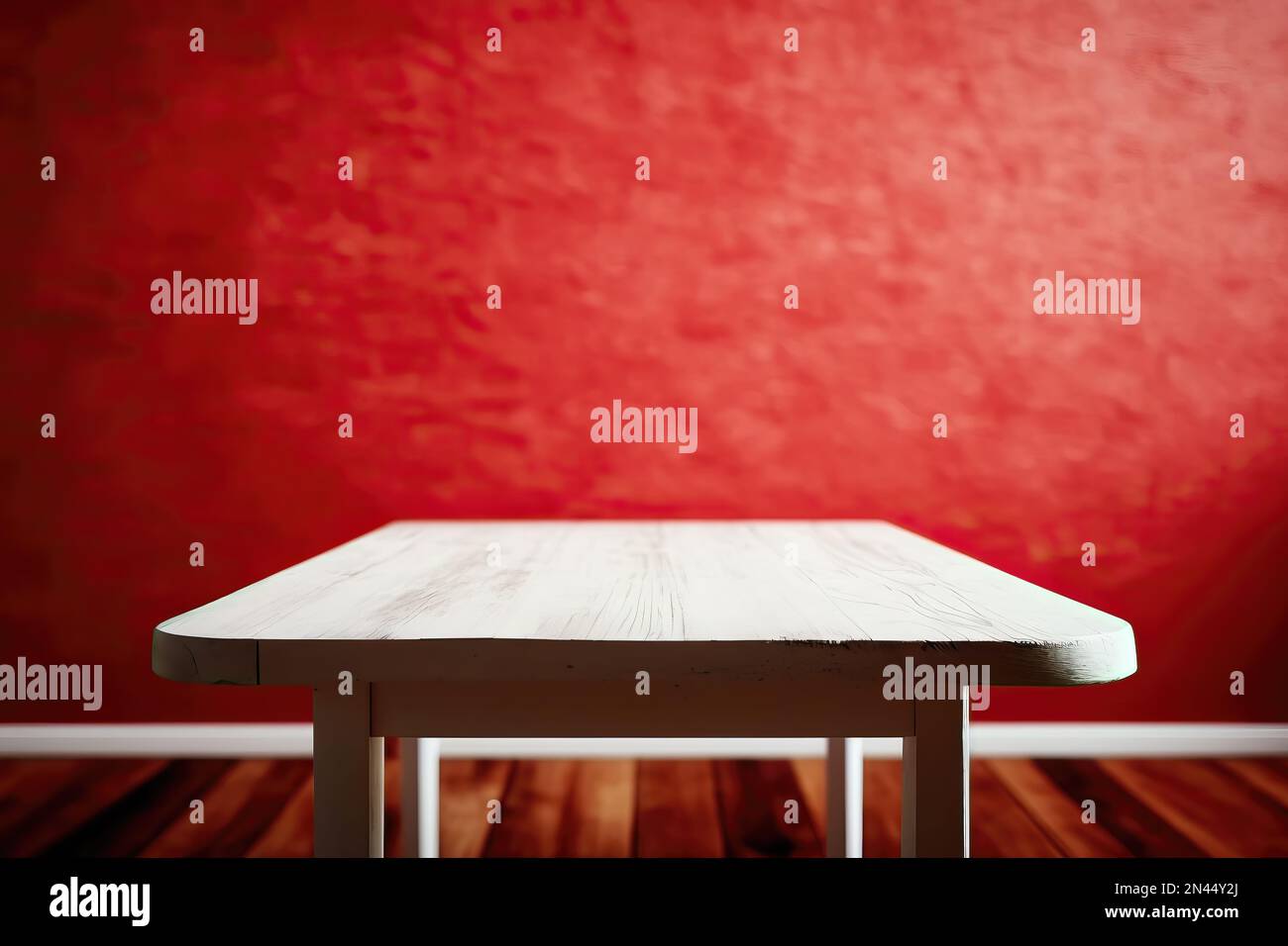 Empty white table top hi-res stock photography and images - Alamy