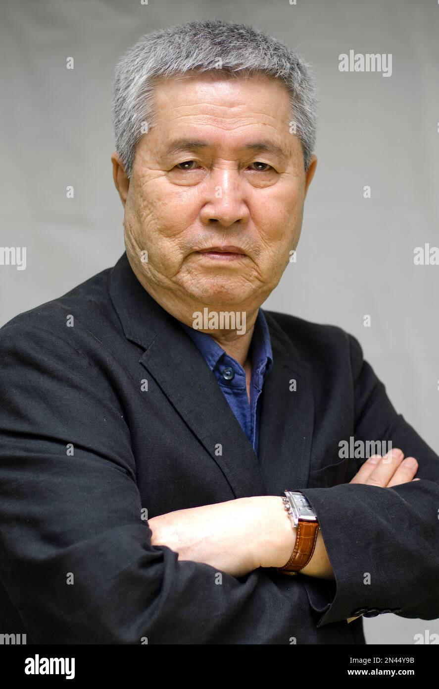 Director Im Kwon-taek poses for portraits at the 71st edition of the ...