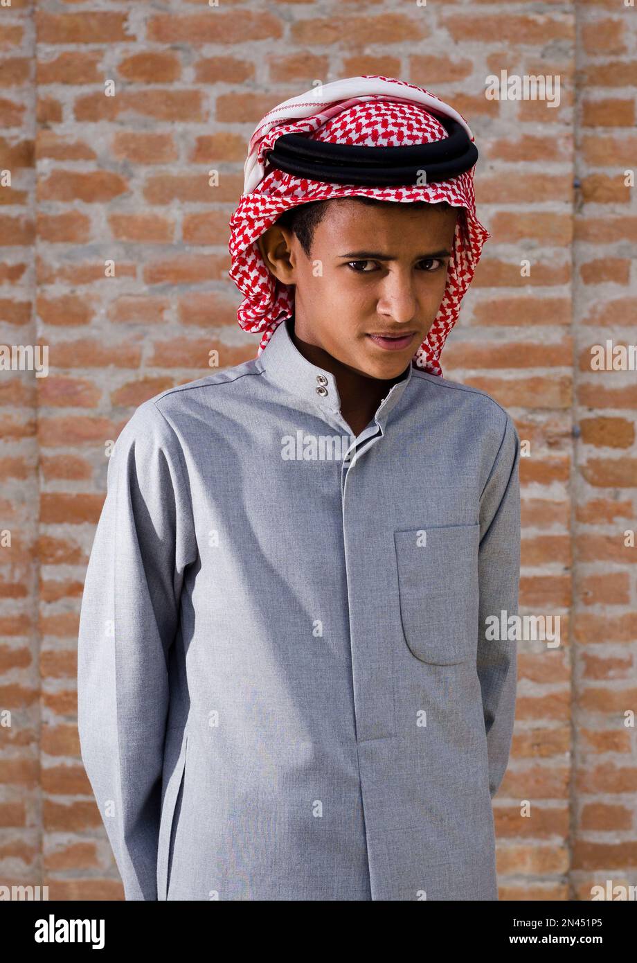 Young Bedouin actor Jacir Eid poses for portraits at the 71st edition ...
