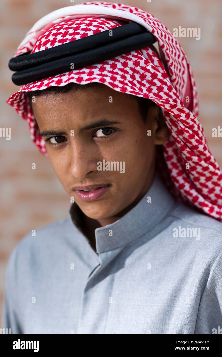 Young Bedouin actor Jacir Eid poses for portraits at the 71st edition ...