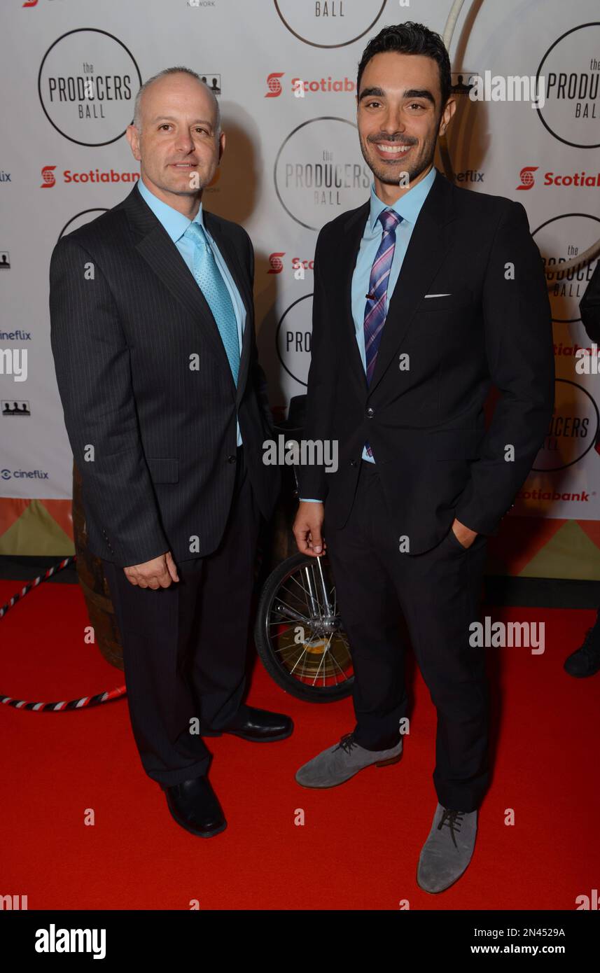 Marco Timpano, left, and Steven Morana attend the Producers Ball at the ...