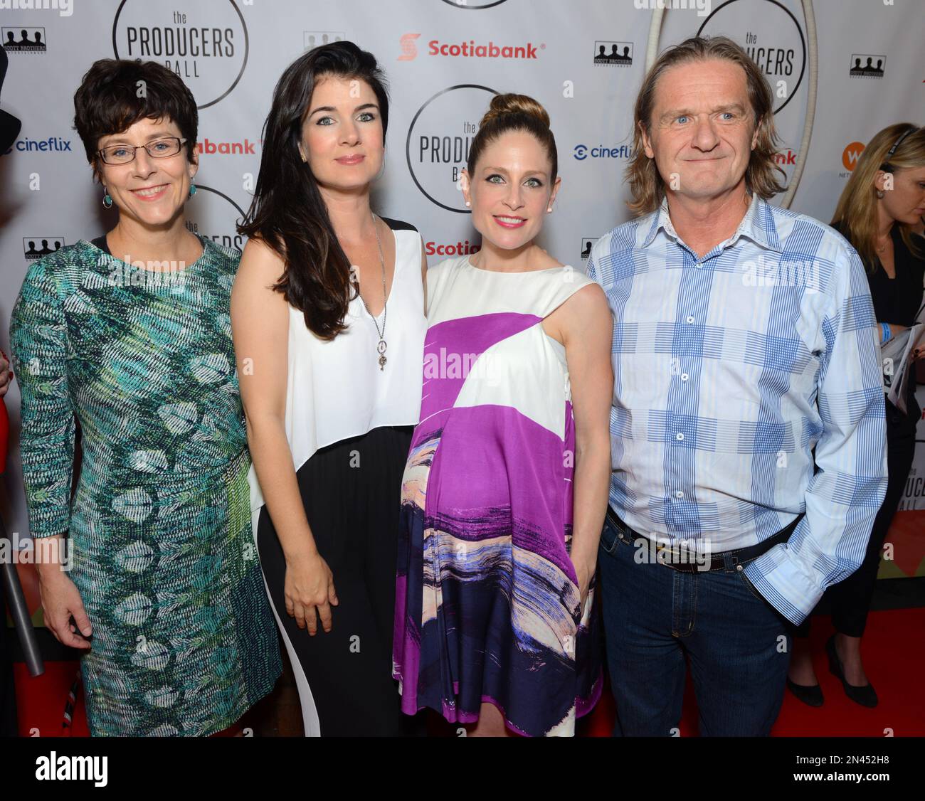 Virginia Thompson and from left, Gabrielle Miller, Tara Spencer-Nairn ...
