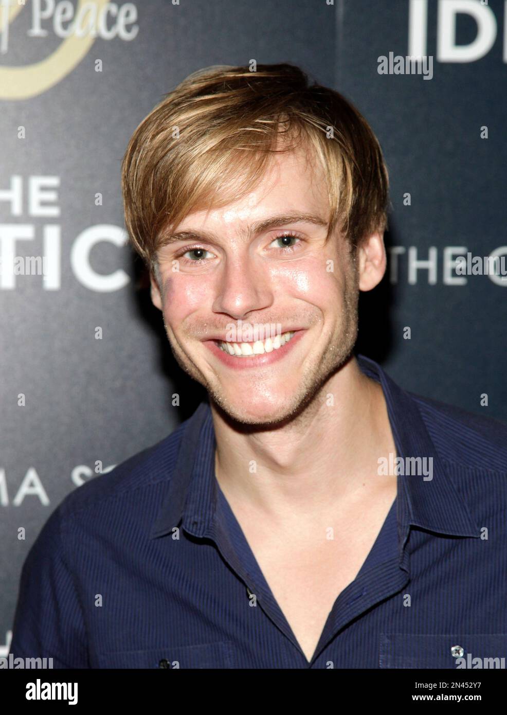 Actor Zachary Booth attends the premiere of "The Identical" on ...