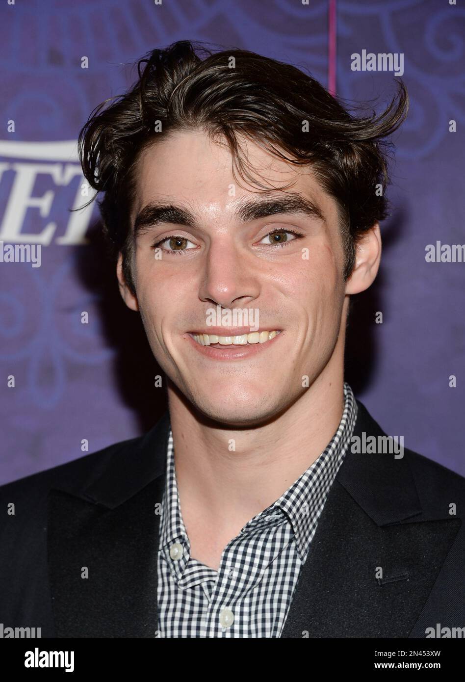 RJ Mitte arrives at Variety and Women in Film's pre-Emmy celebration at ...