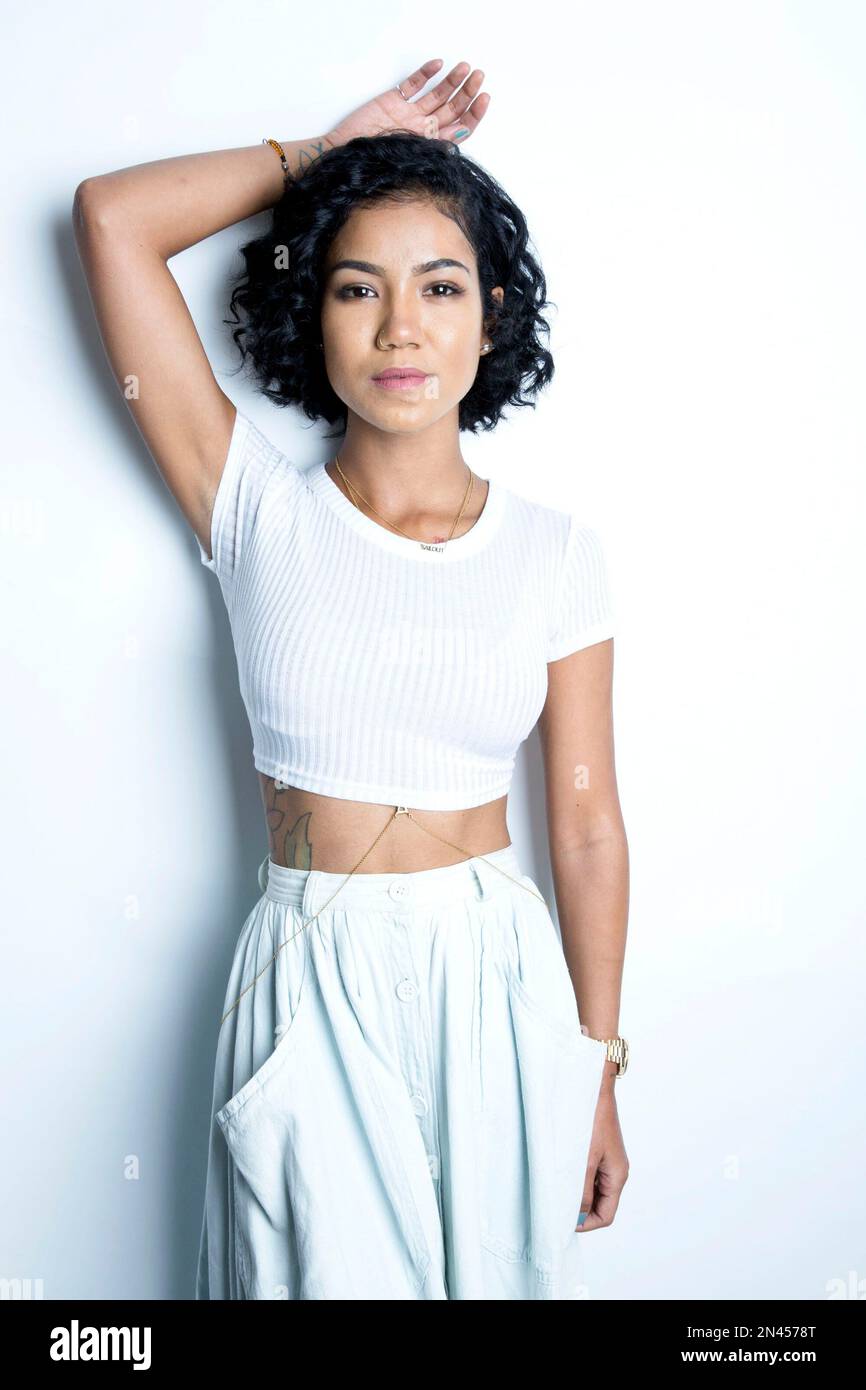 American singer-songwriter Jhene Aiko poses for a portrait, on Tuesday ...
