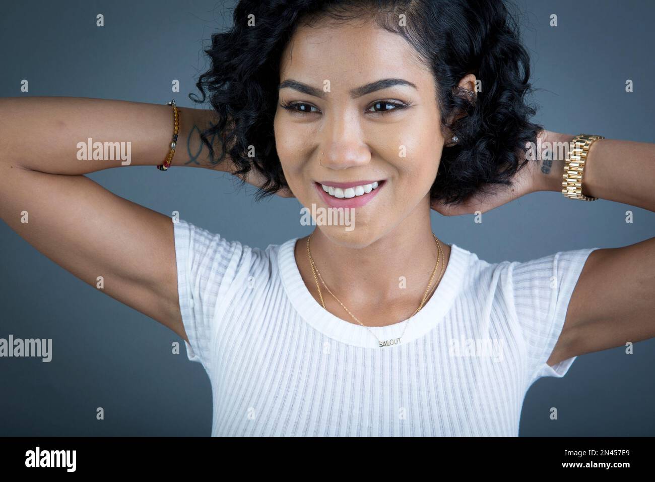 American singer-songwriter Jhene Aiko poses for a portrait, on Tues ...