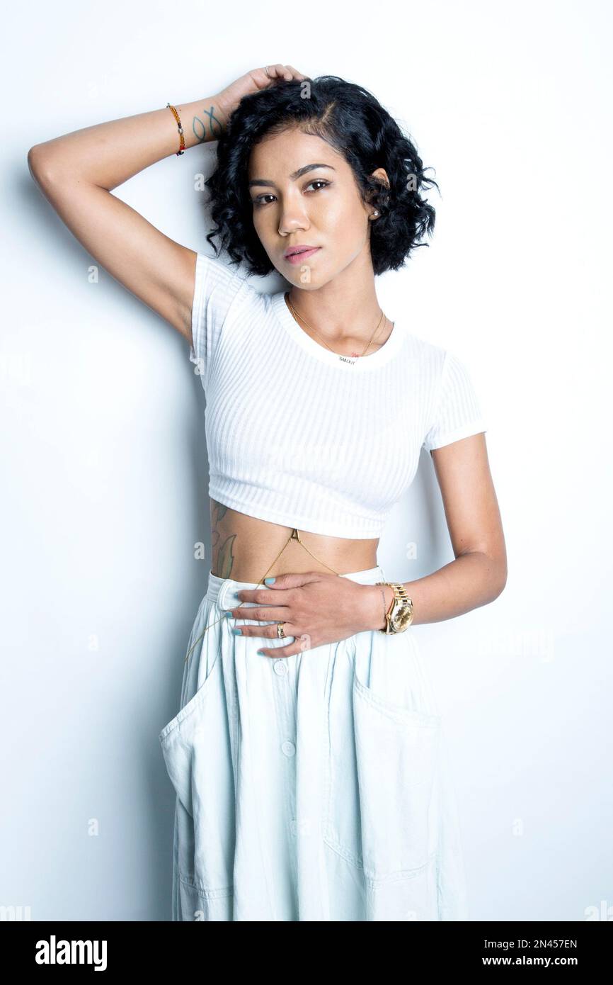American singer-songwriter Jhene Aiko poses for a portrait, on Tues ...