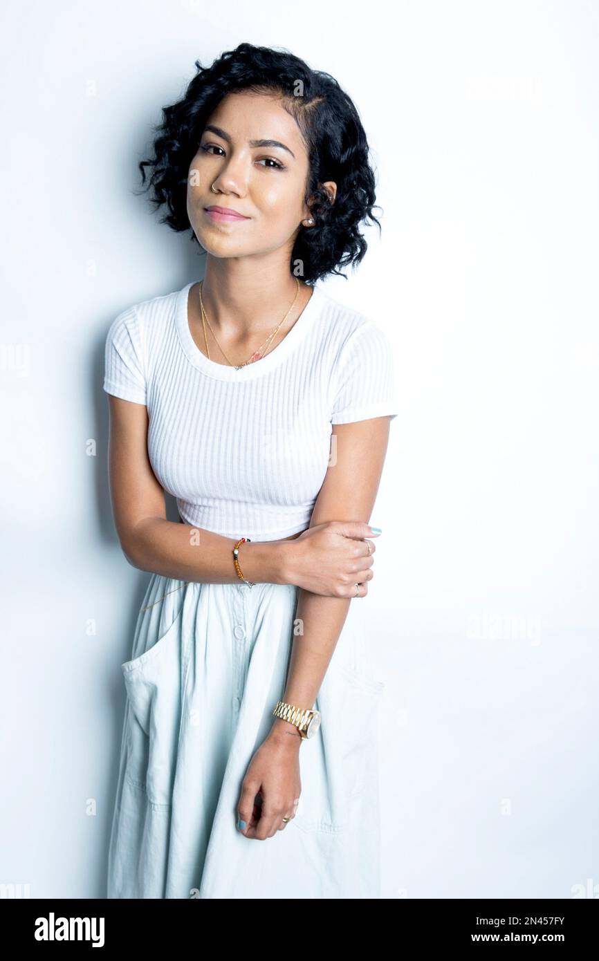 American singer-songwriter Jhene Aiko poses for a portrait, on Tues ...
