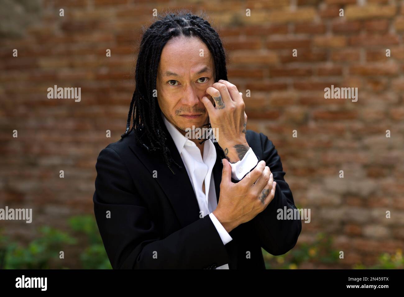 Actor Tatsuya Nakamura poses for portraits during the 71st edition of ...