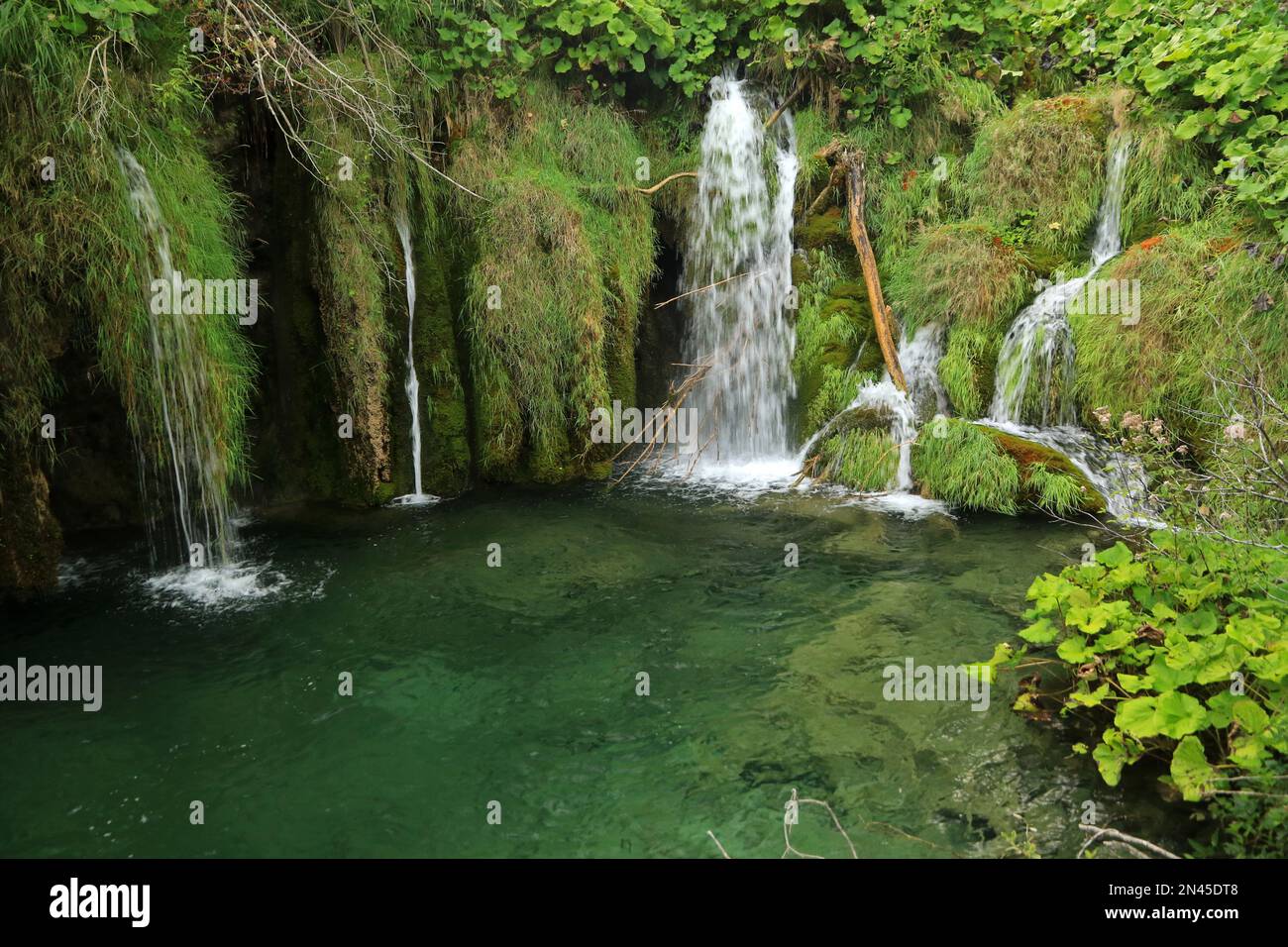 Beautiful cascades in plitvice hi-res stock photography and images - Alamy