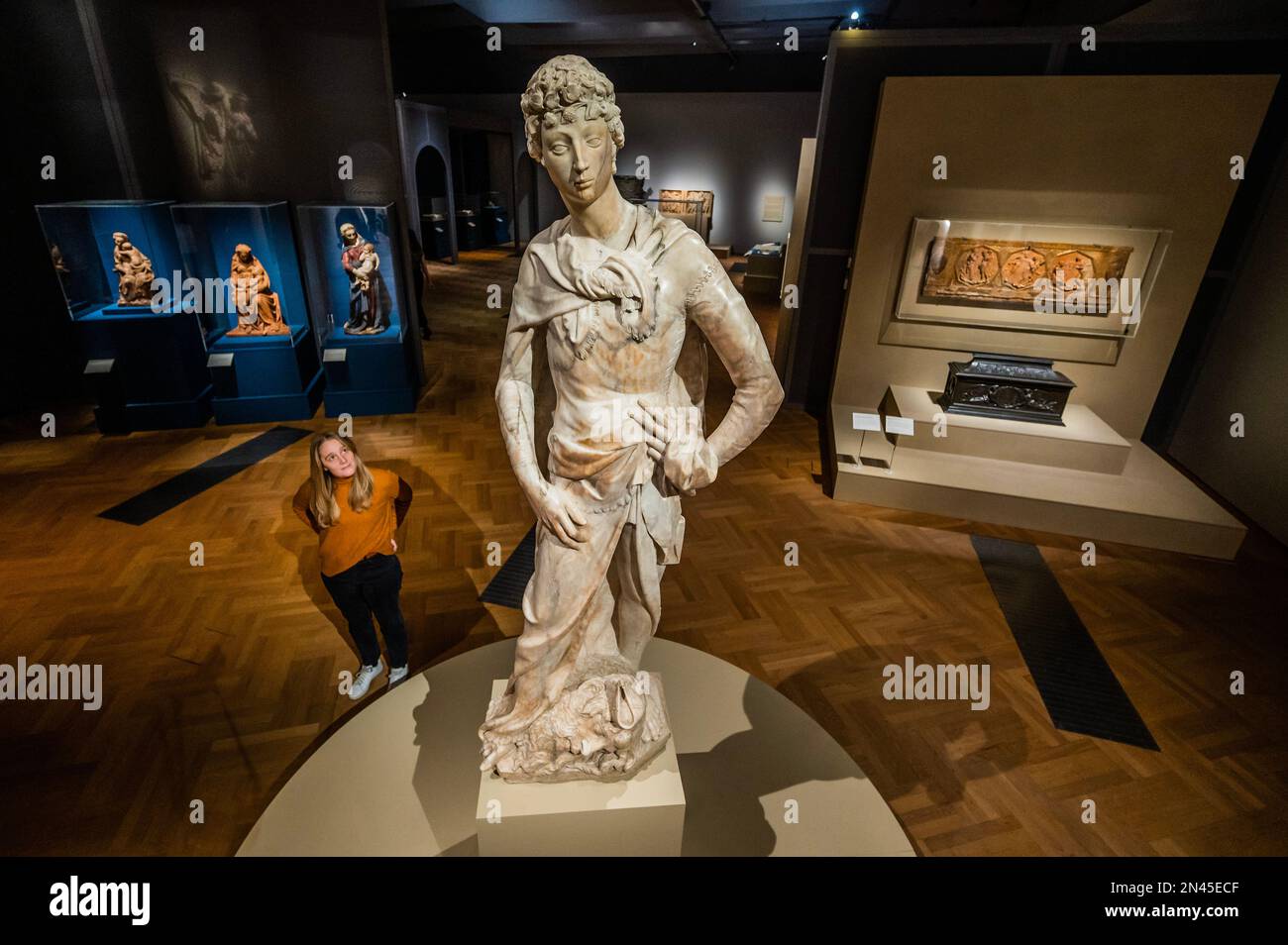 London, UK. 8th Feb, 2023. Donatello's David, 1408-9 - Donatello ...