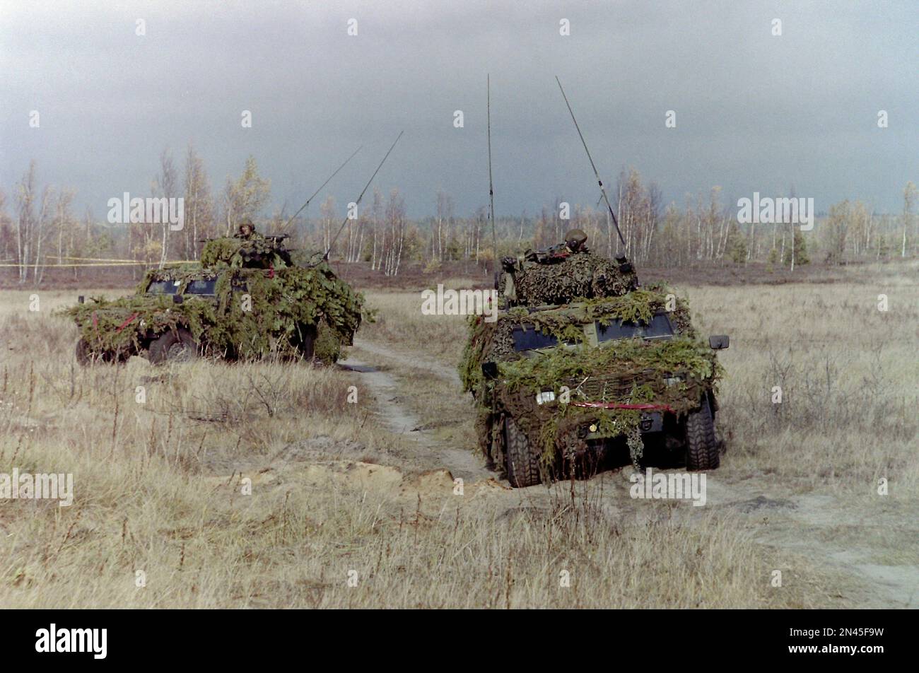 Military exercises "Baltic Eagle" according to NATO standards at the ...