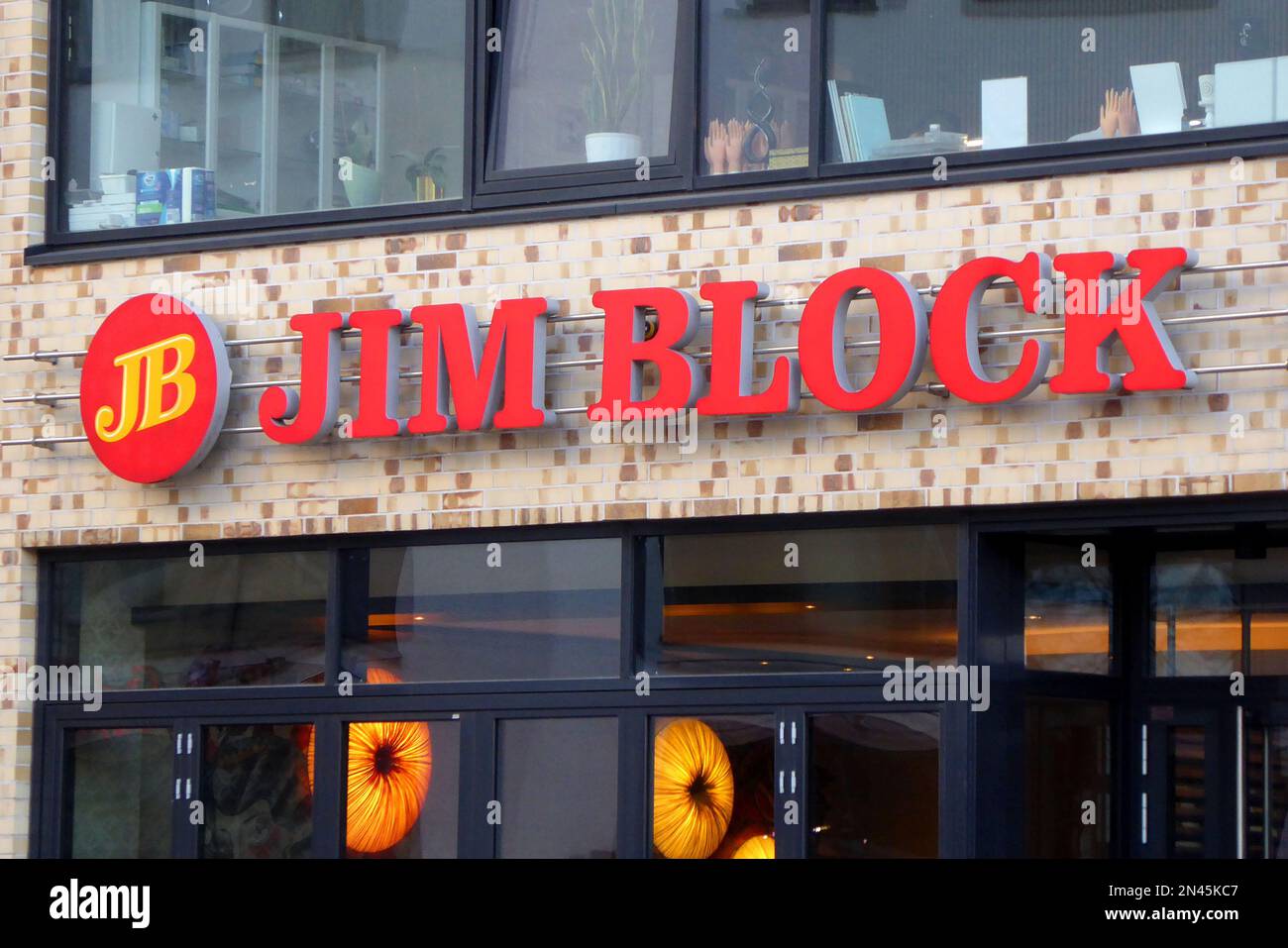 Jim Block Restaurant Stock Photo - Alamy