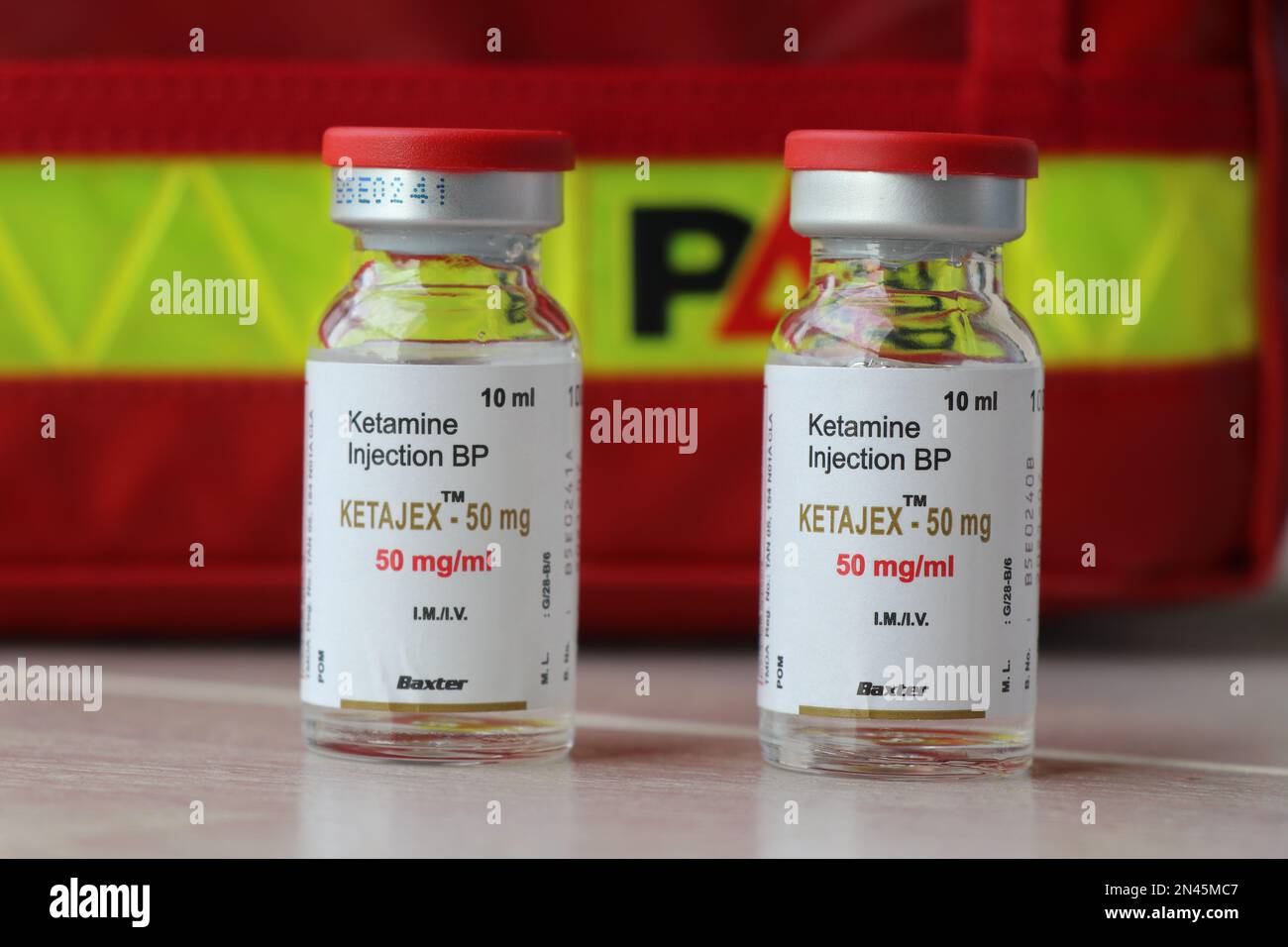 Ketamine for emergency injection Stock Photo - Alamy