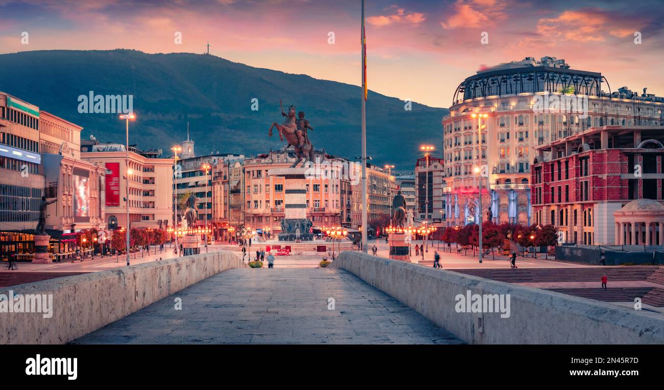 Сharm of the ancient cities of Europe. Captivating cityscape of capital ...