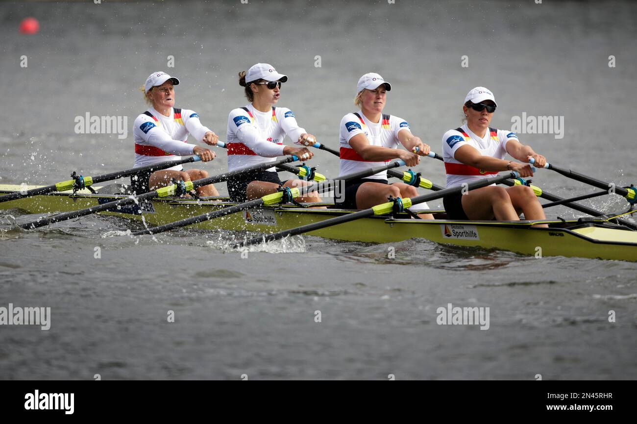 Annekatrin Thiele, Carina Baer, Julia Lier and Lisa Schmidla of the ...