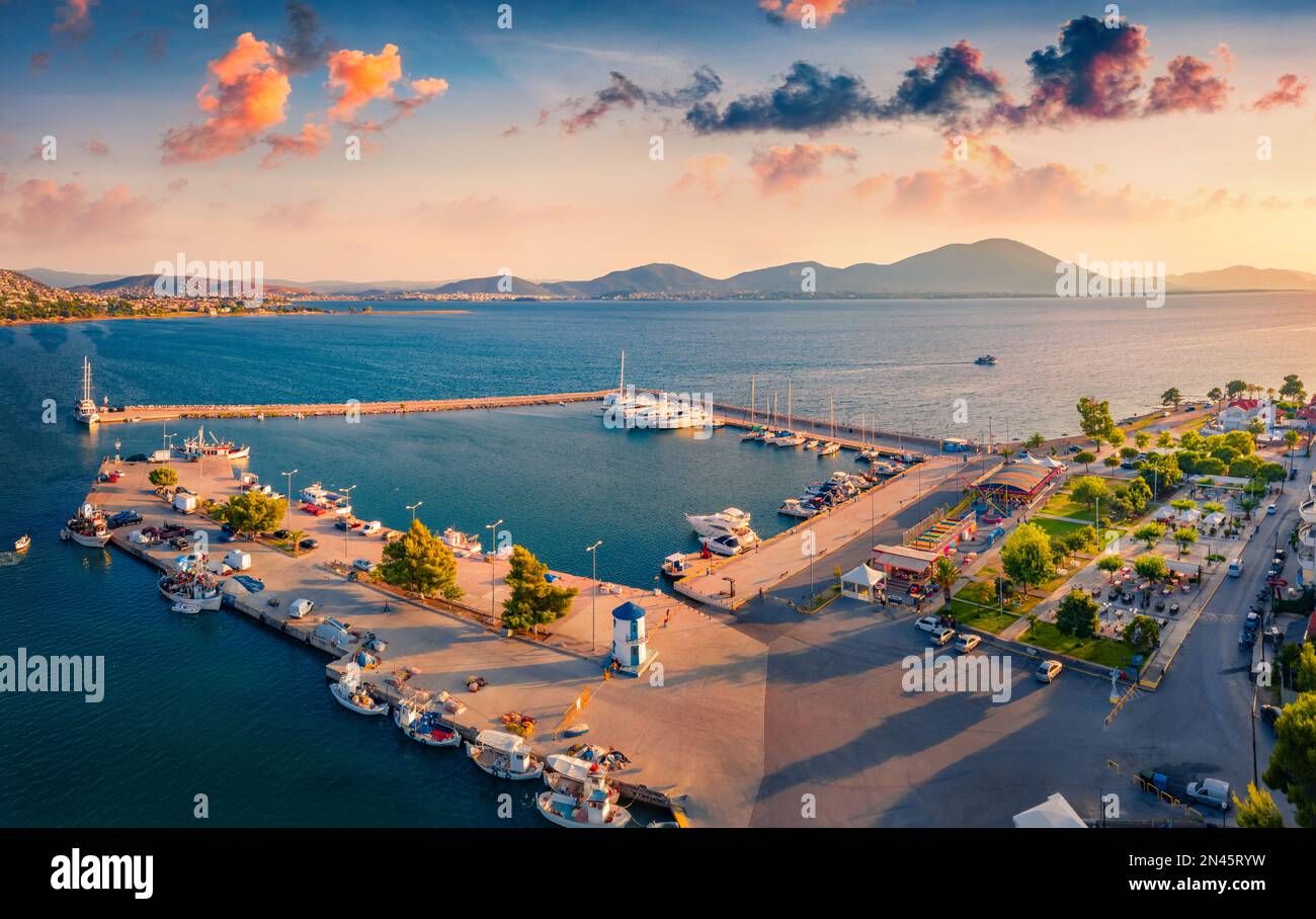 Port of nea artaki hi-res stock photography and images - Alamy